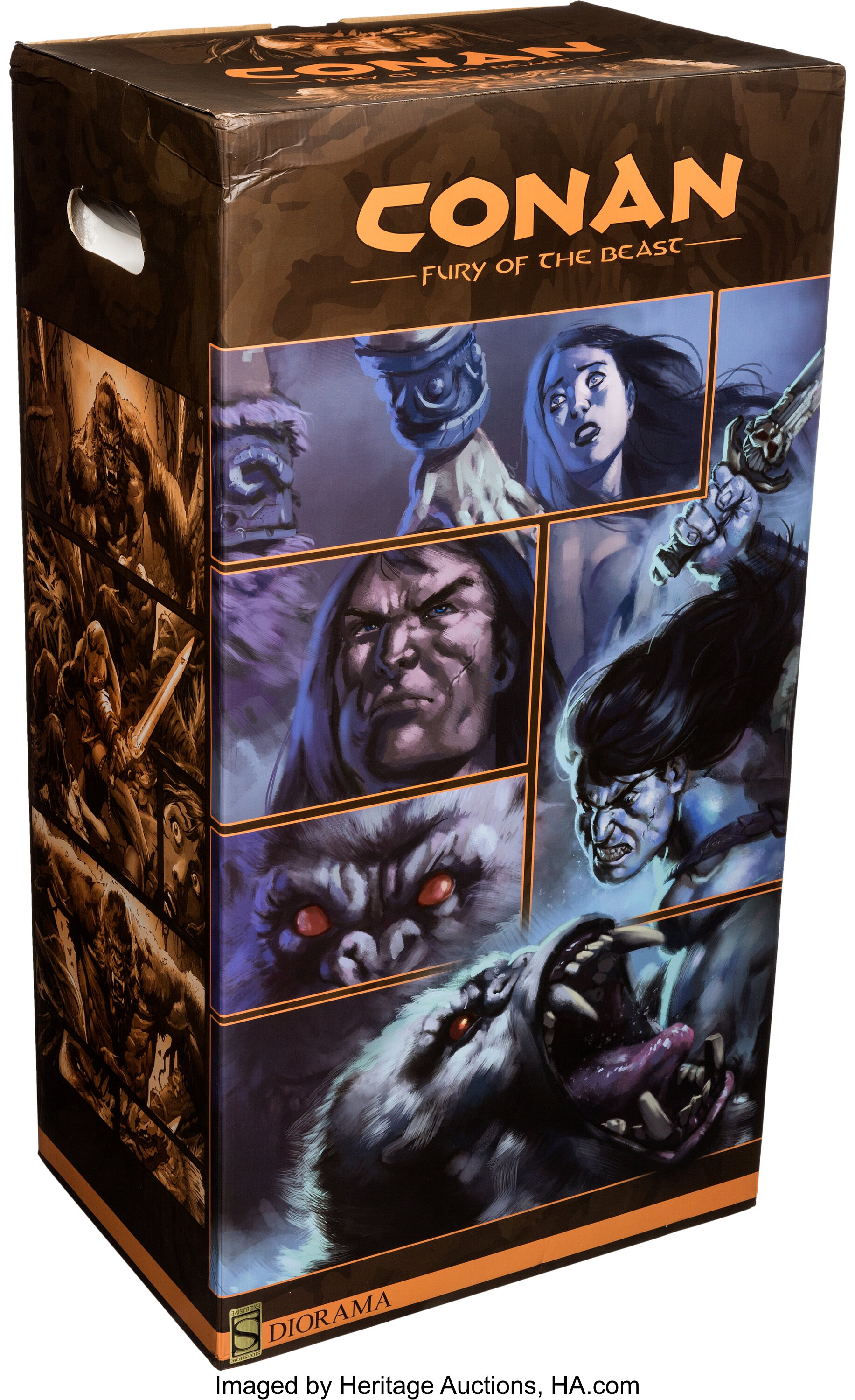 Conan Conan The Barbarian: Fury of The Beast Sideshow Exclusive 1:5 ...