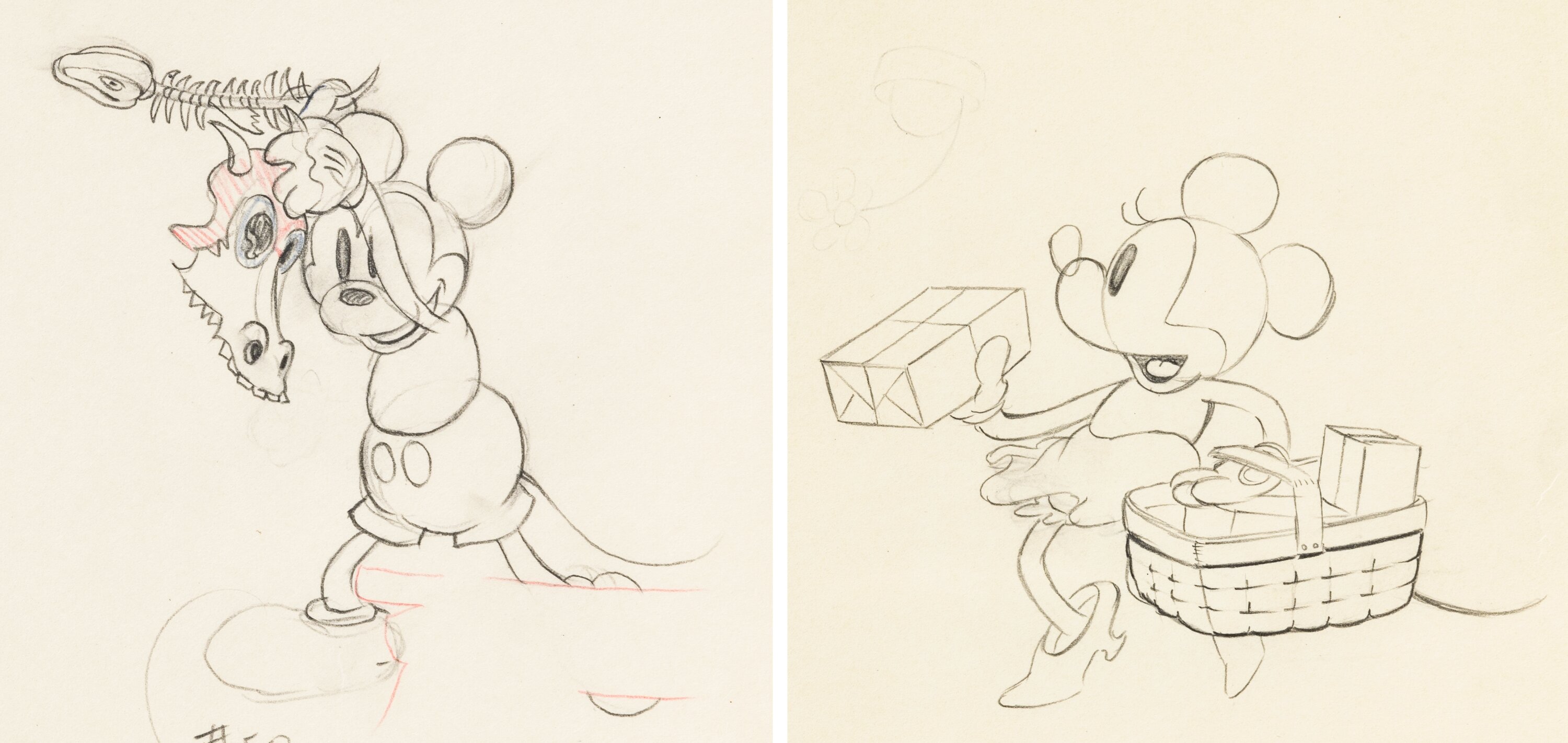 Mickey's Man Friday and Building a Building Mickey Mouse and Minnie ...