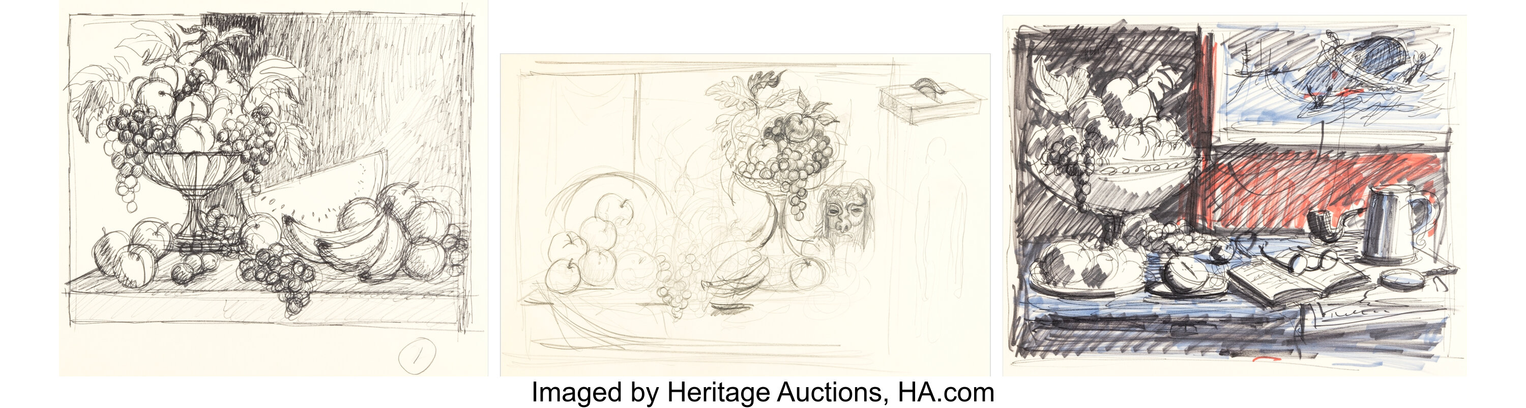 Disneyland - Haunted Mansion "Rotting Fruit" Changing Portrait | Lot ...