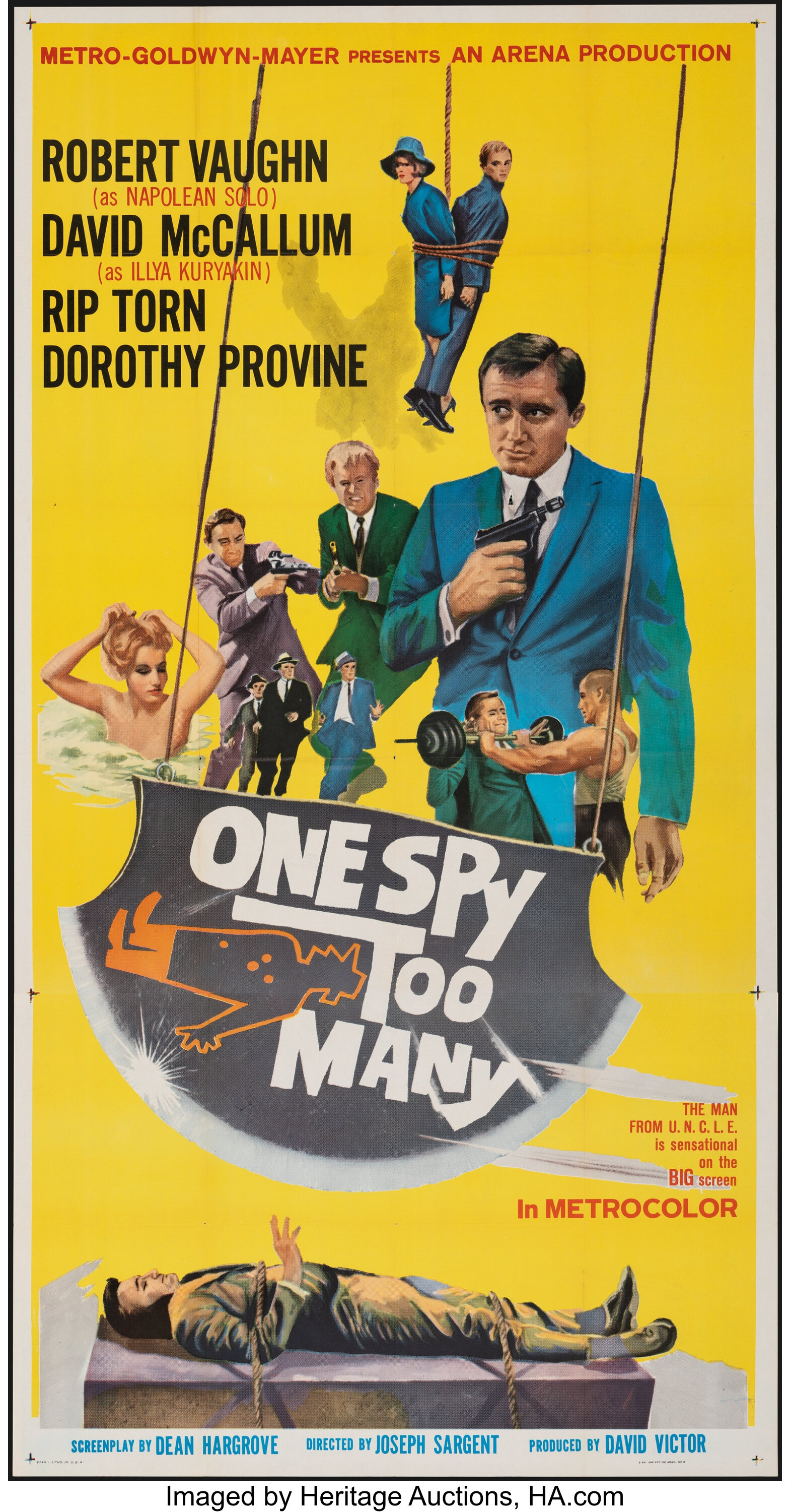 One Spy Too Many (MGM, 1966). Folded, Very Fine+. International | Lot ...