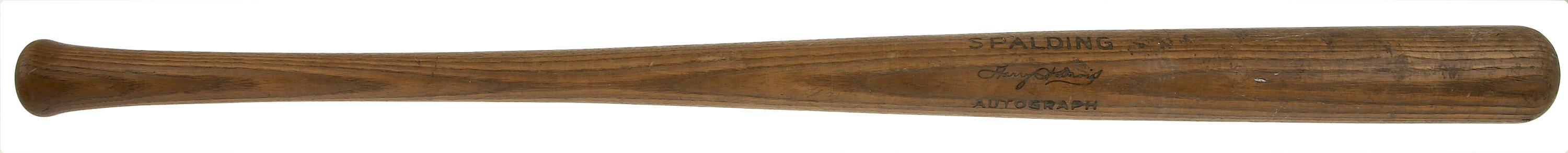 Circa 1912-17 Harry Davis Game Used Bat, PSA GU 7. Vintage ash bat ...
