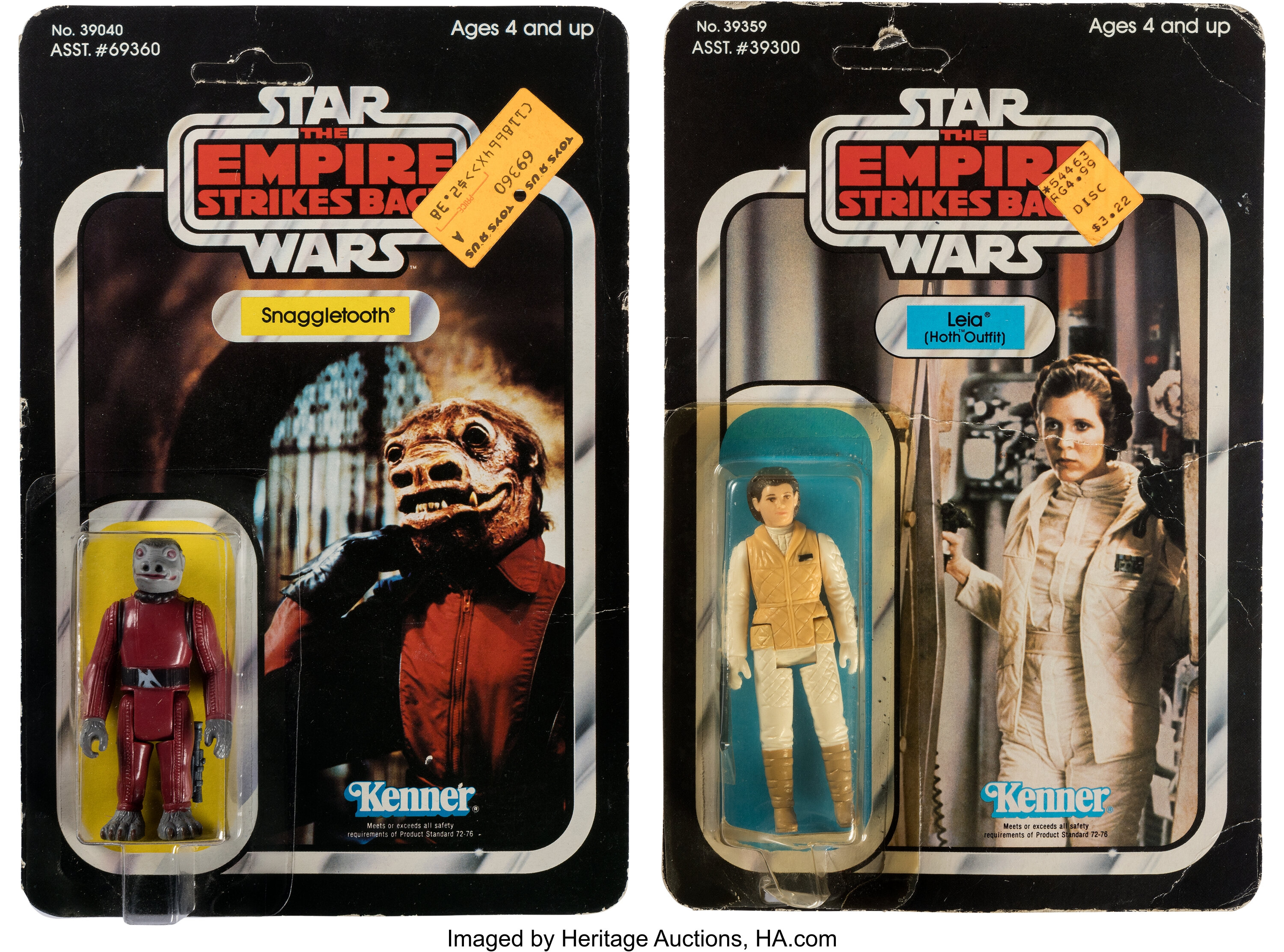 Star Wars ESB Princess Leia Hoth & Snaggletooth (Kenner, 1980 ...