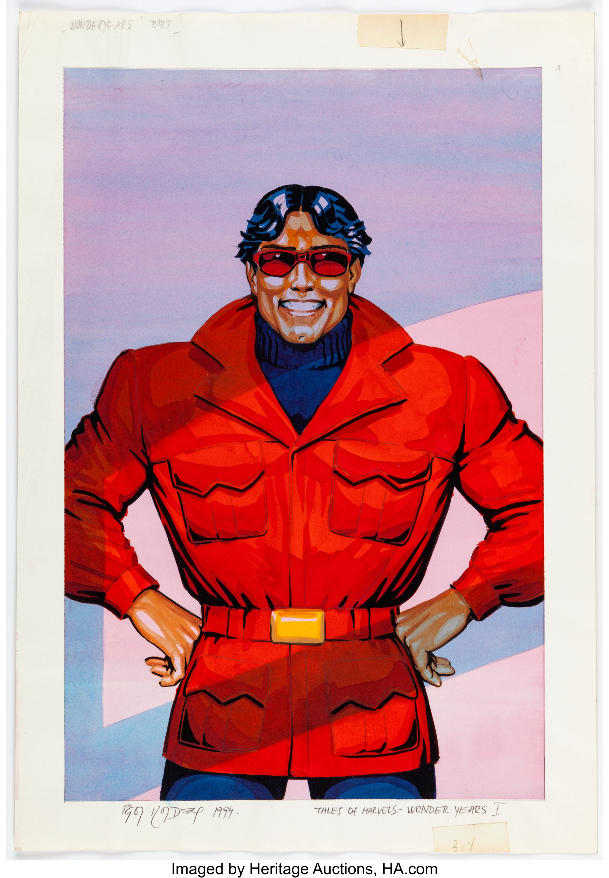 Igor Kordey Tales of the Marvels: Wonder Years #1 Wonder Man | Lot ...
