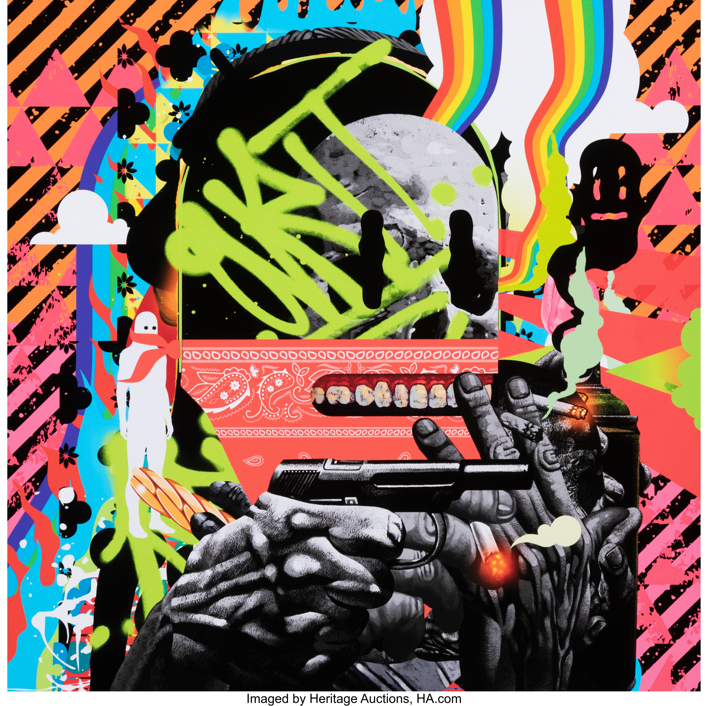 Michael Reeder (b. 1982). Cyber Bandit Print Pass, 2022. | Lot #42206 ...