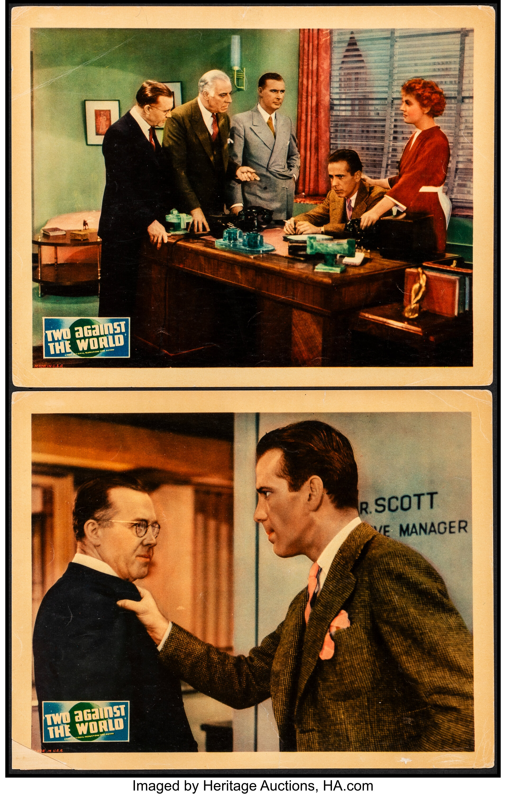 Two Against the World (First National, 1936). Fine/Very Fine. Lobby ...