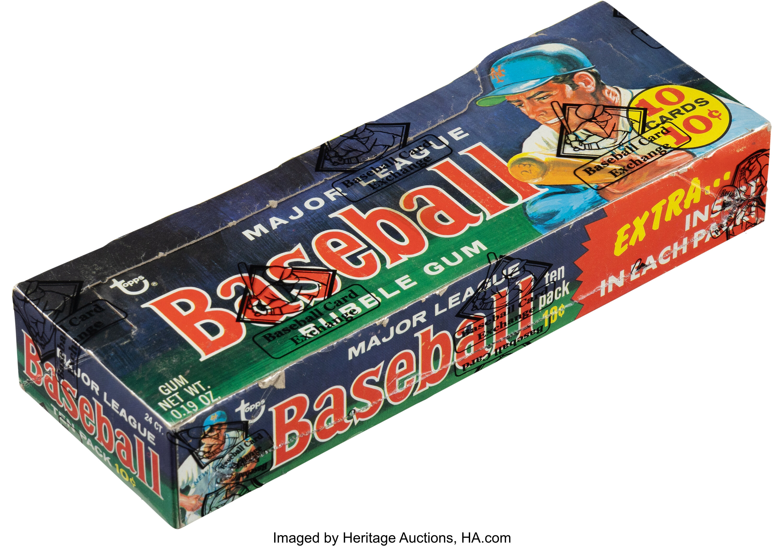 1970 Topps Baseball Wax Box (3rd Series) with 24 Unopened Packs ...
