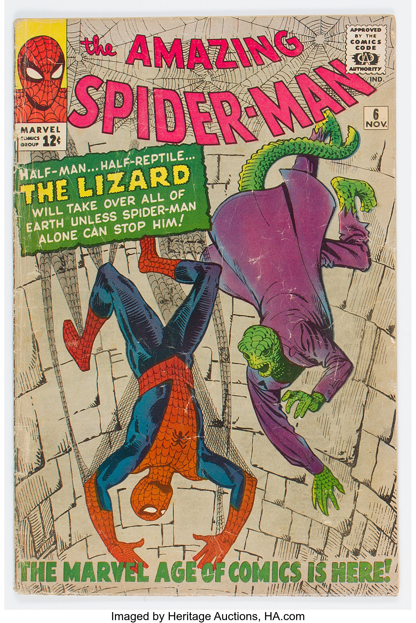 The Amazing Spider-Man #6 (Marvel, 1963) Condition: FR/GD.... | Lot ...
