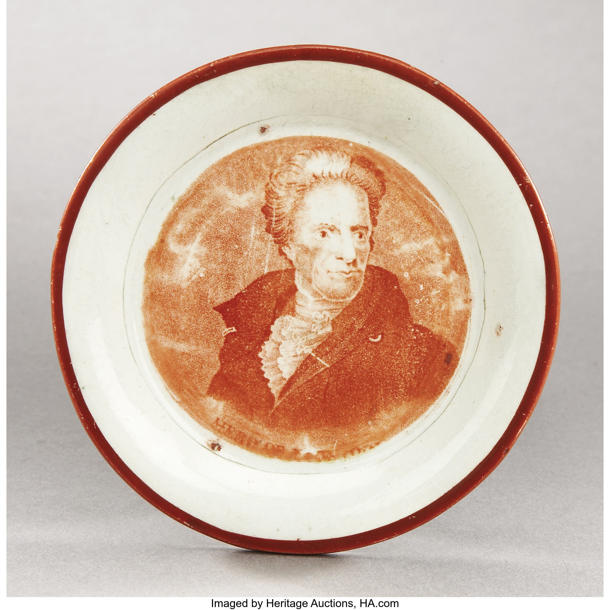 Andrew Jackson: Circa 1820s Cup Plate with Enoch Wood Portrait... | Lot ...