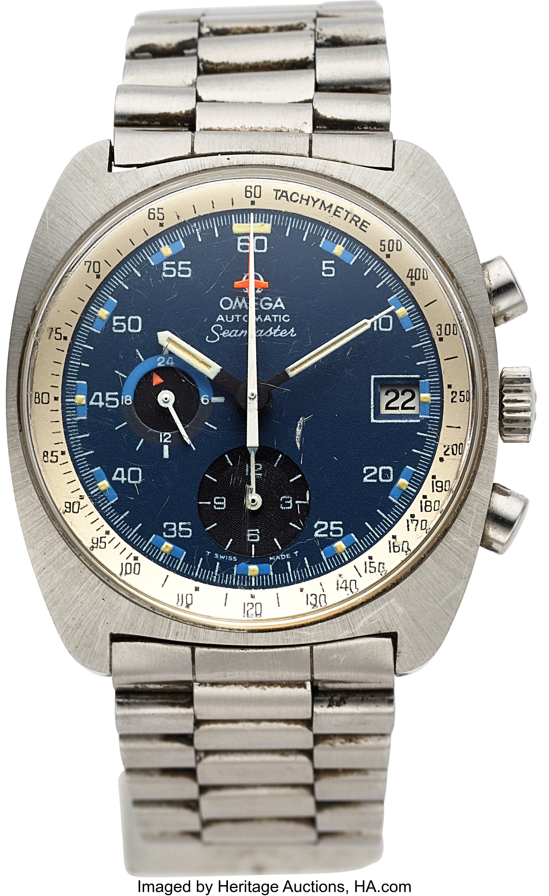 Omega, Stainless Steel Seamaster ref. ST 176.001 Circa 1970's ...