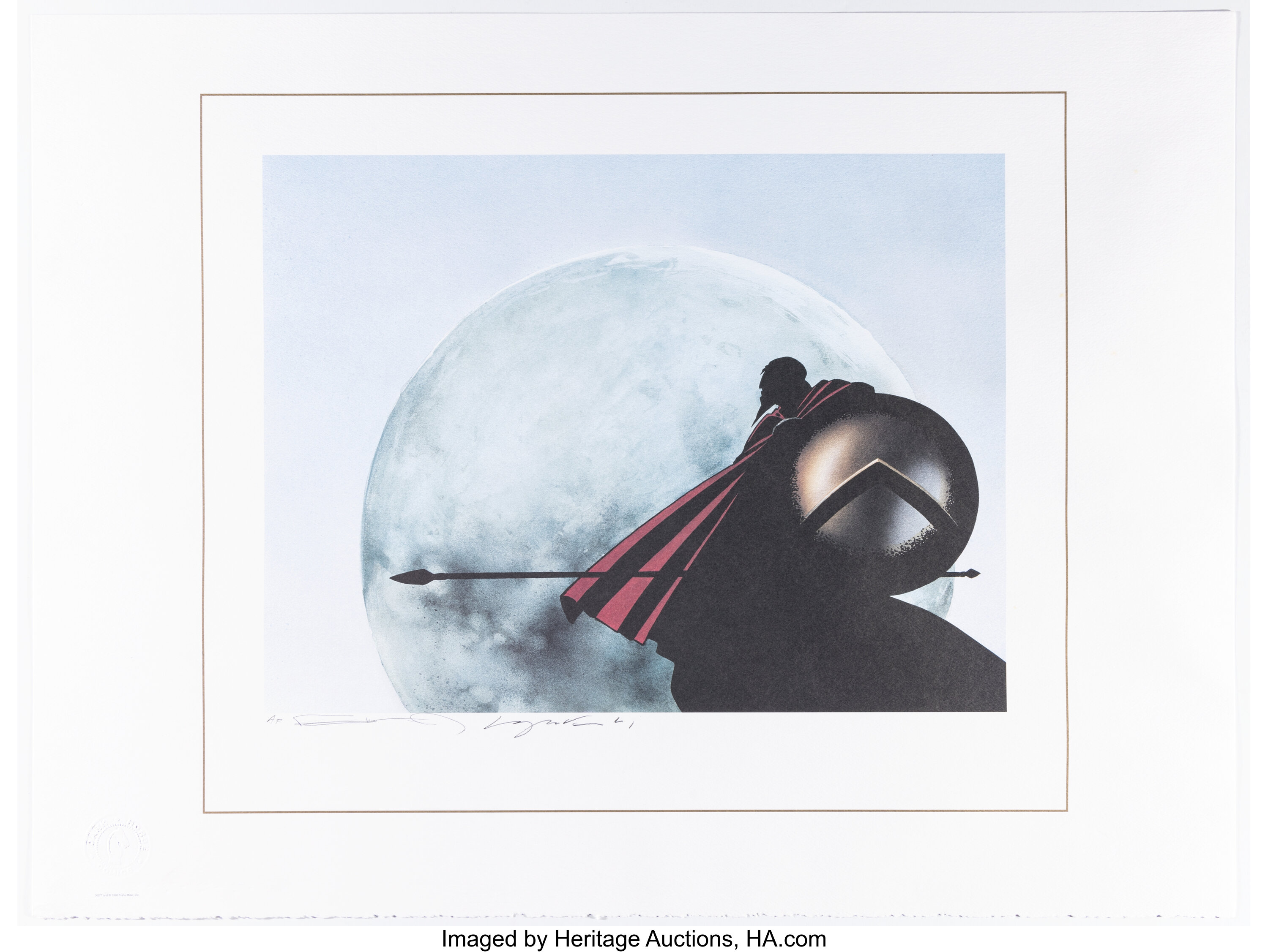 Frank Miller and Lynn Varley 300 Signed Limited Edition Print | Lot ...