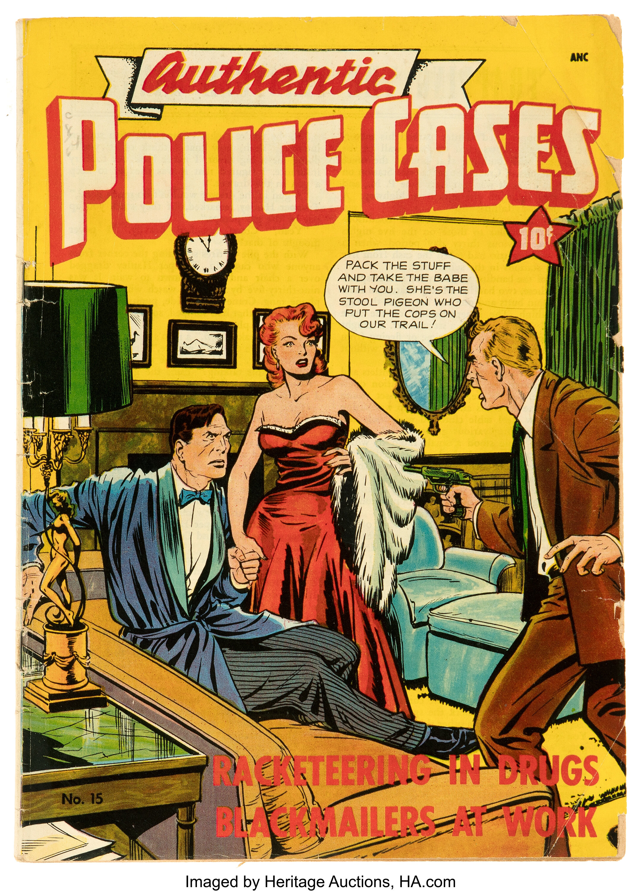 How Much Is Authentic Police Cases #15 Worth? Browse Comic Prices ...