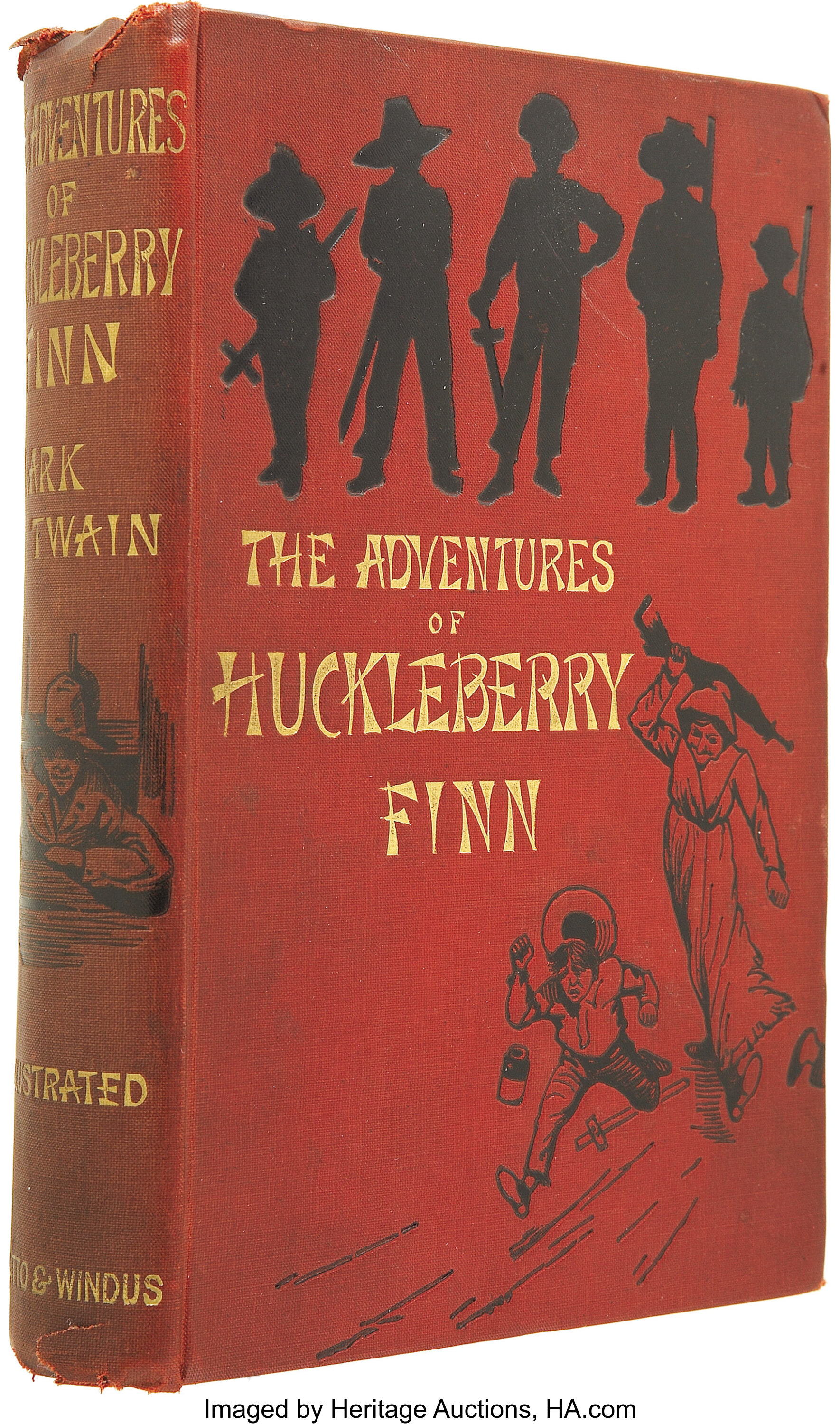 Mark Twain. The Adventures of Huckleberry Finn. (Tom Sawyer¹s | Lot ...