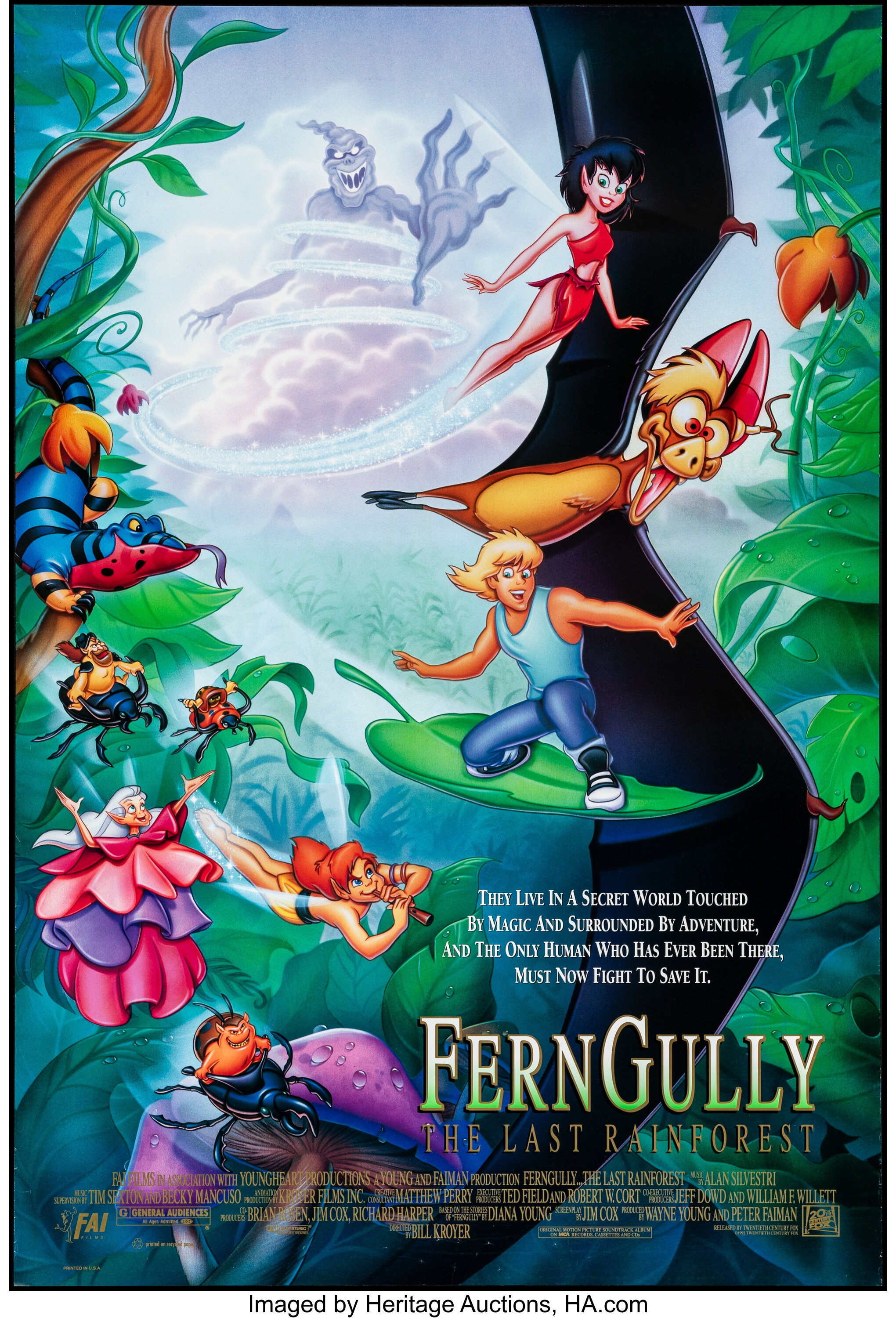 FernGully: The Last Rainforest & Other Lot (20th Century Fox, | Lot ...
