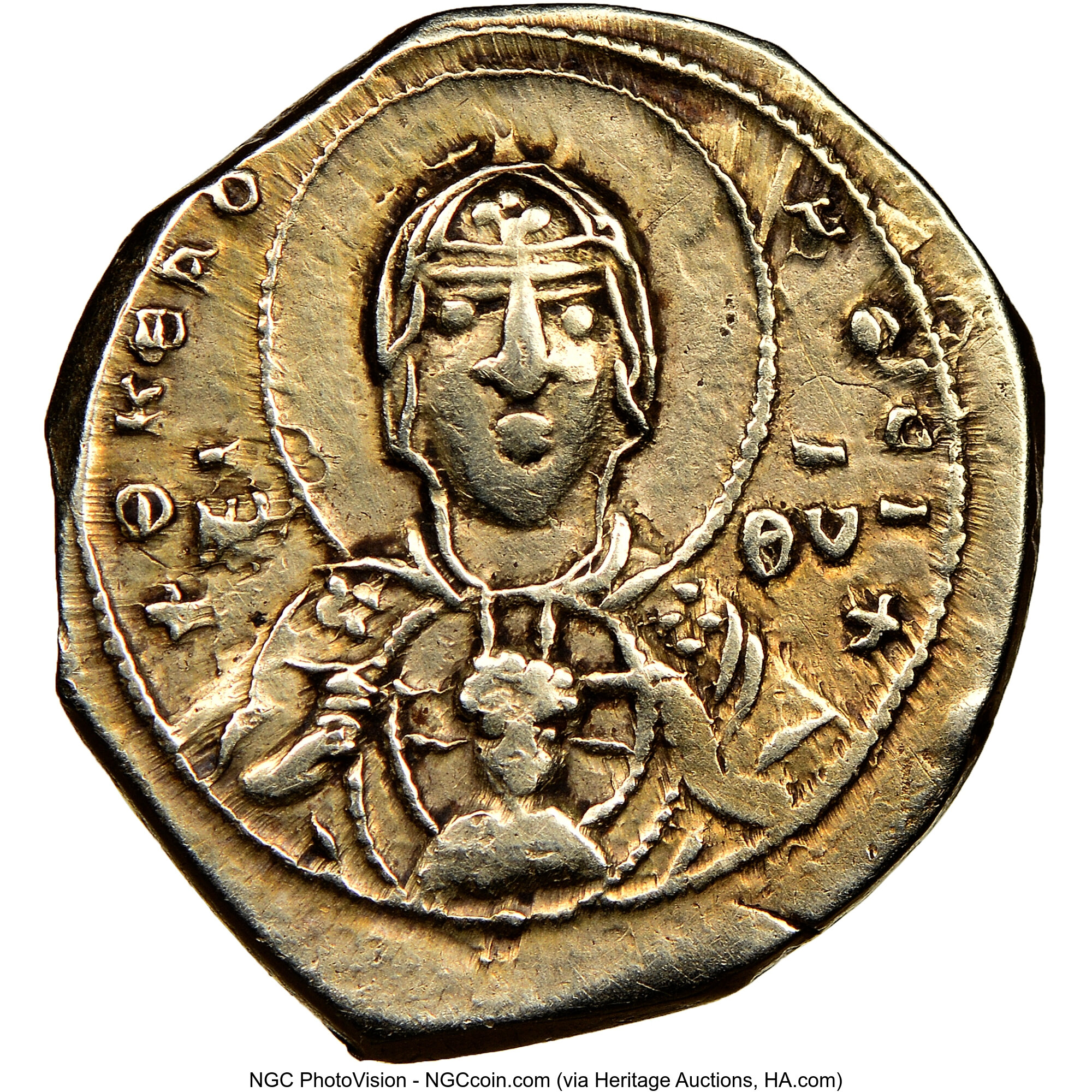 Ancients: Michael VII Ducas (AD 1071-1078), with Maria. EL | Lot #23228 ...