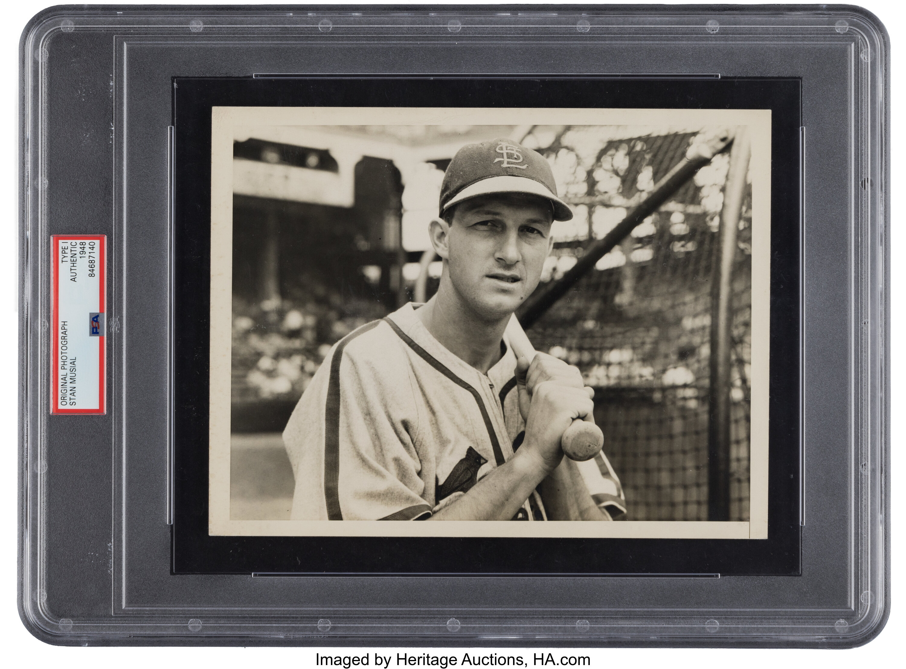 1948 Stan Musial Original Photograph, PSA/DNA Type 1.... Baseball | Lot ...