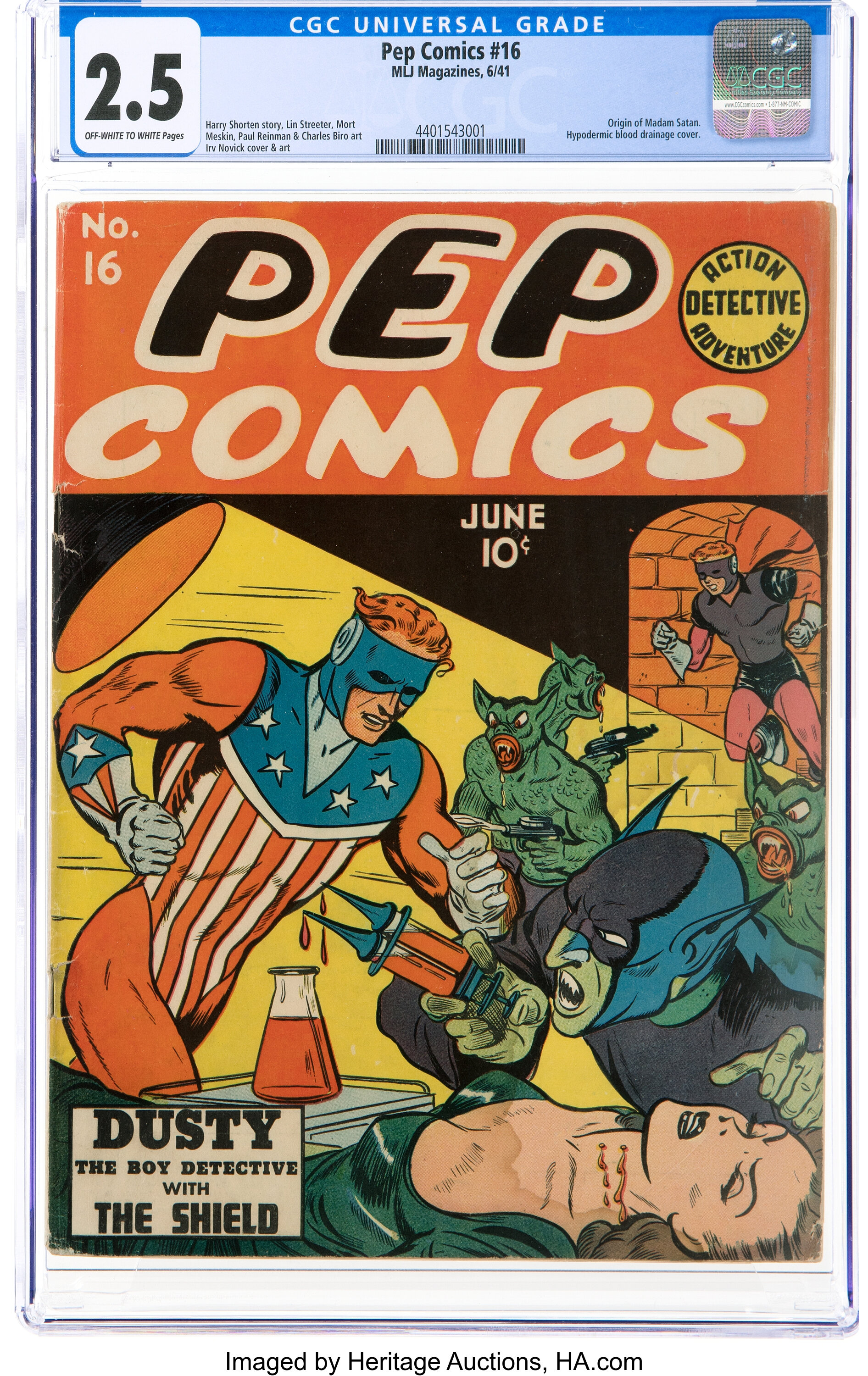 Pep Comics Values and Price Guide | Heritage Auctions