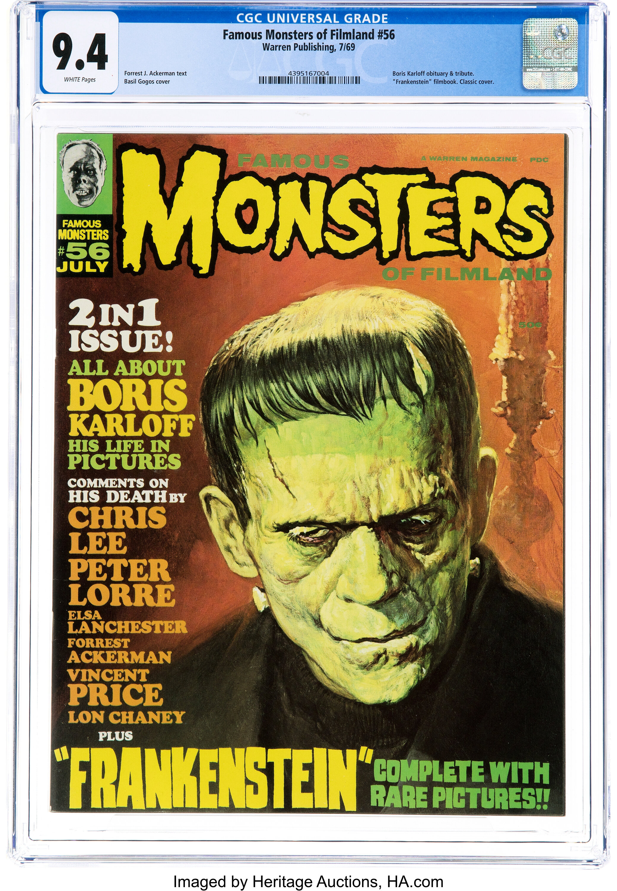 How Much Is Famous Monsters of Filmland #56 Worth? Browse Comic Prices ...