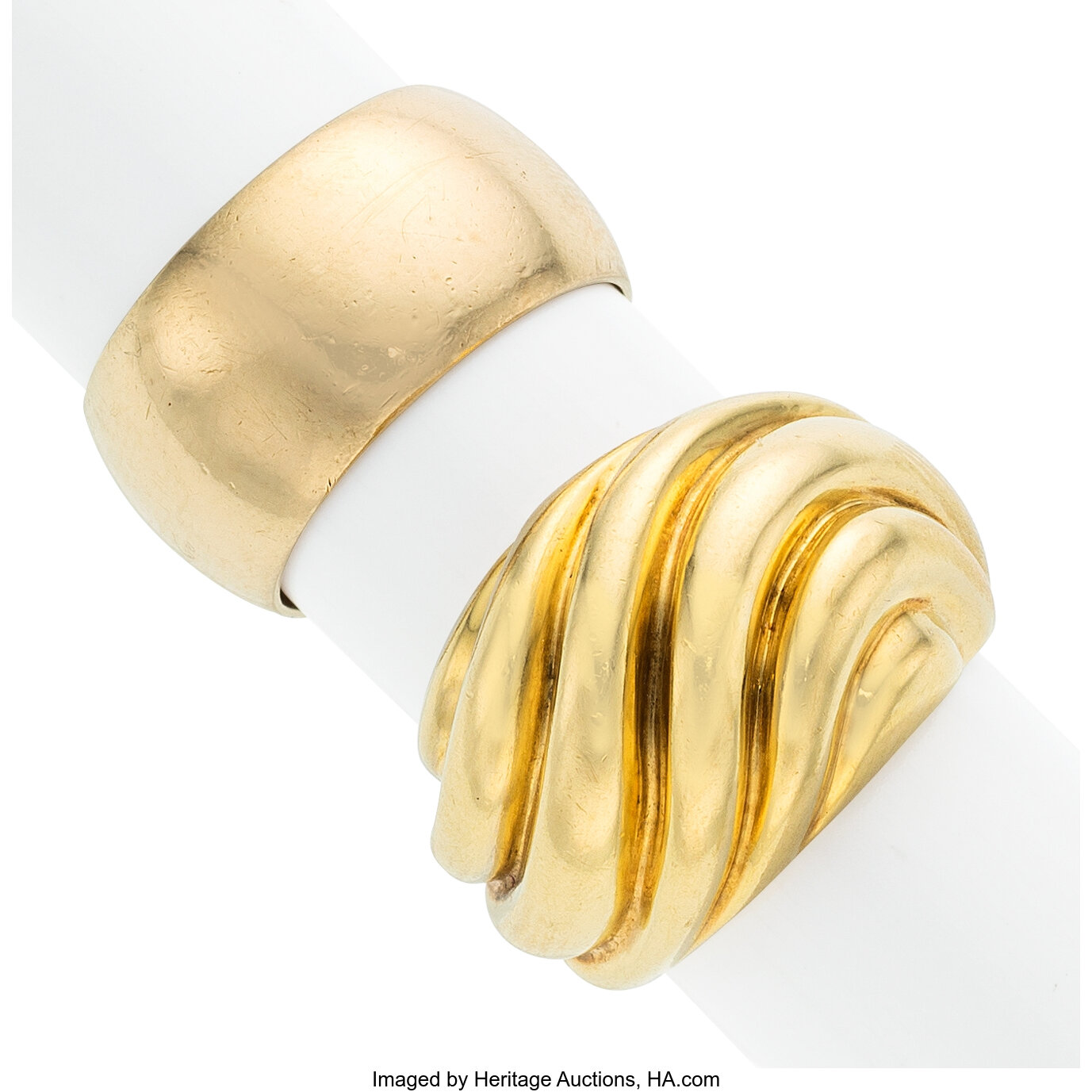 Gold Rings. ... (Total: 2 Items) Estate Jewelry Rings | Lot #71075 ...