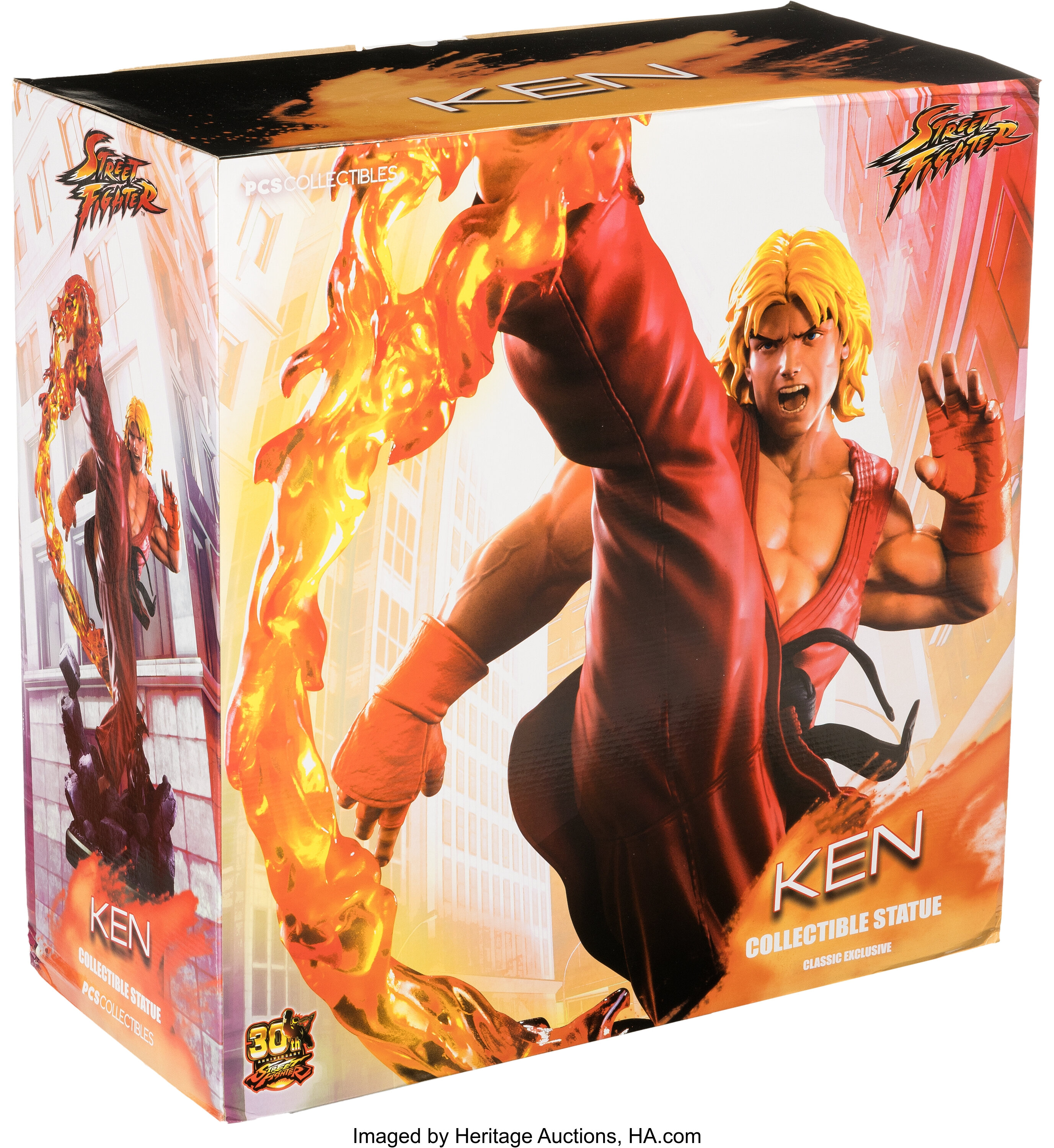 Street Fighter Ken Masters "Classic" Exclusive Statue #144/300 (Pop ...