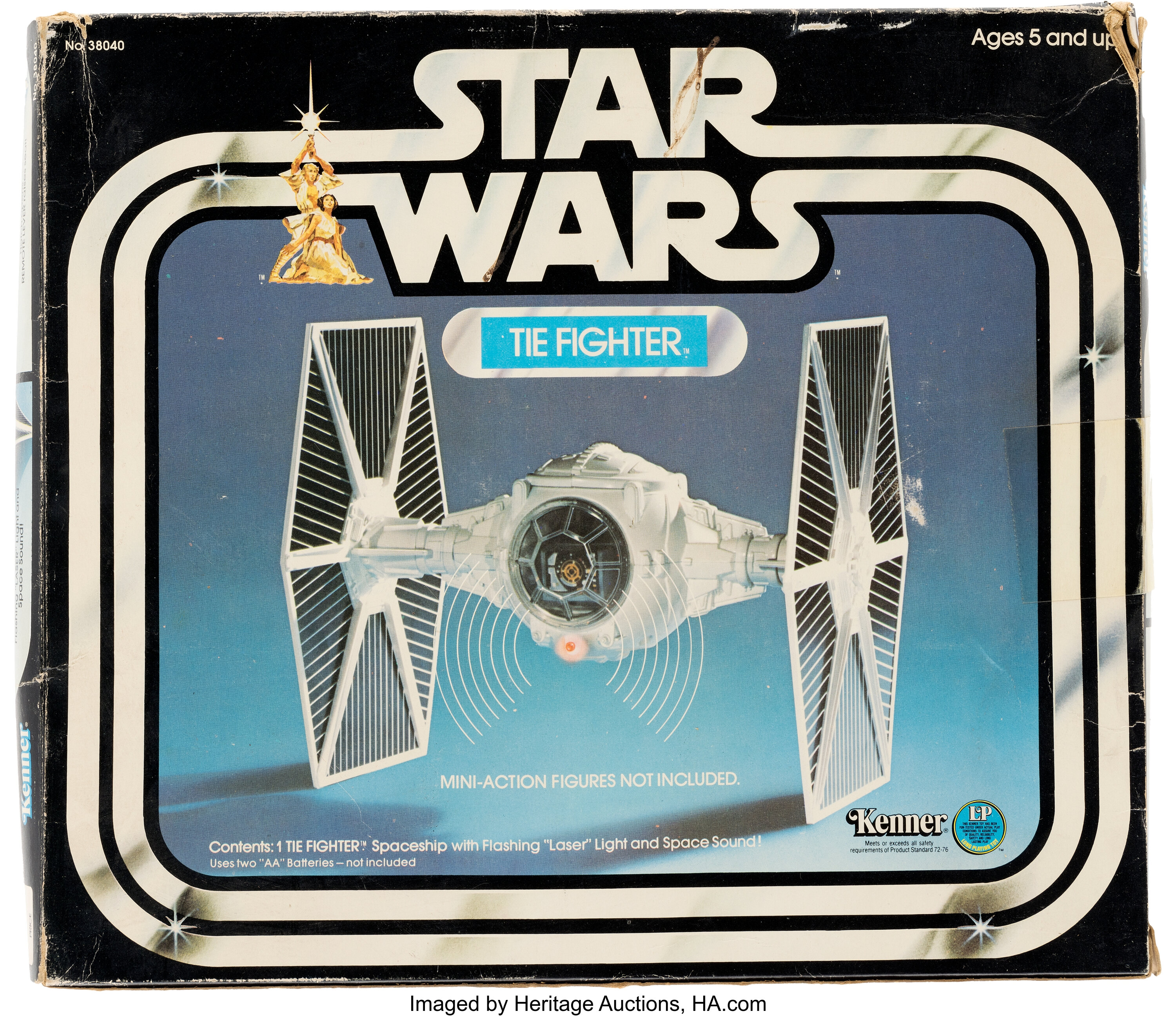 Star Wars Tie Fighter (Kenner, 1978).... Action Figures Star Wars | Lot ...