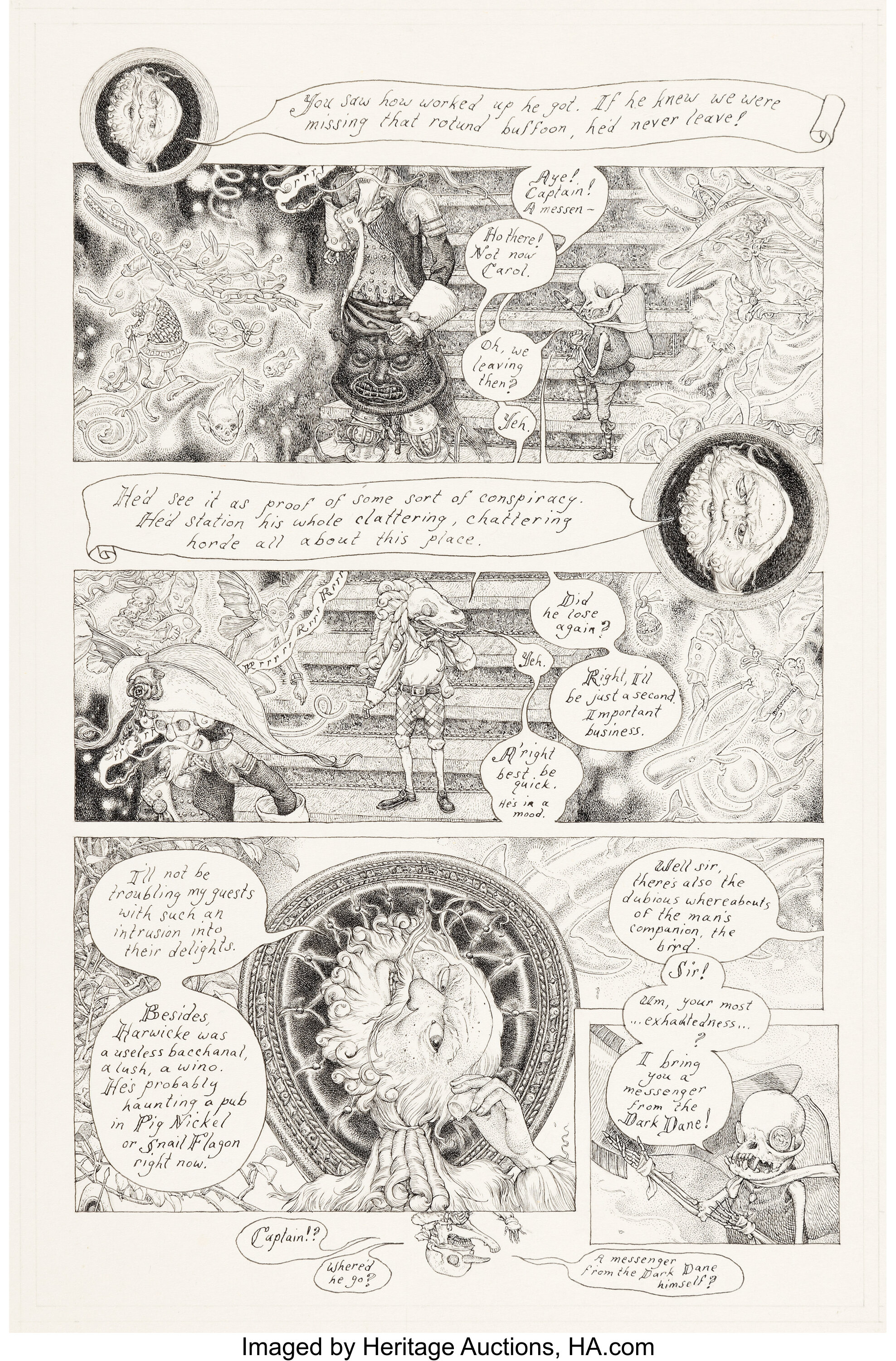 Jeremy Bastian Cursed Pirate Girl: The Devil's Cave #1 Chapter Five ...