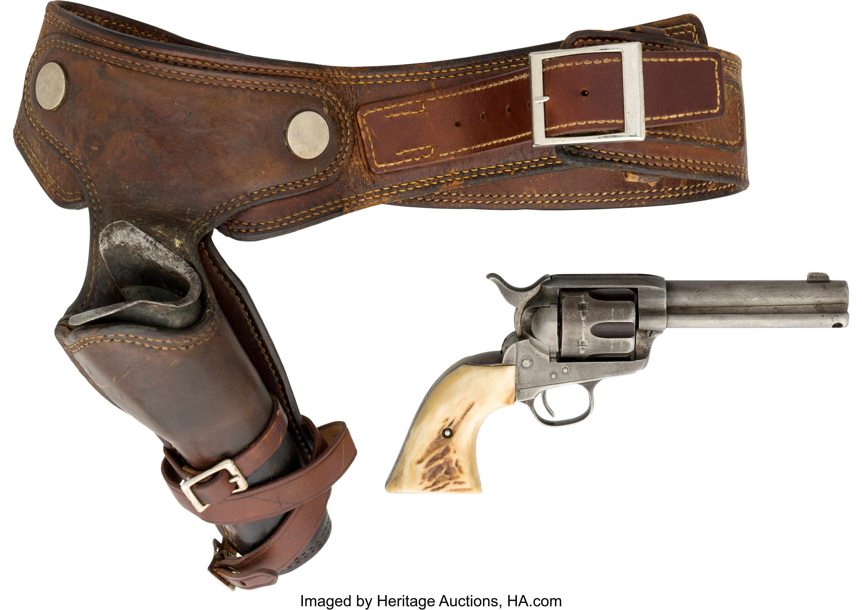 Elvis Presley Personal Colt Single Action Army Revolver with Custom ...