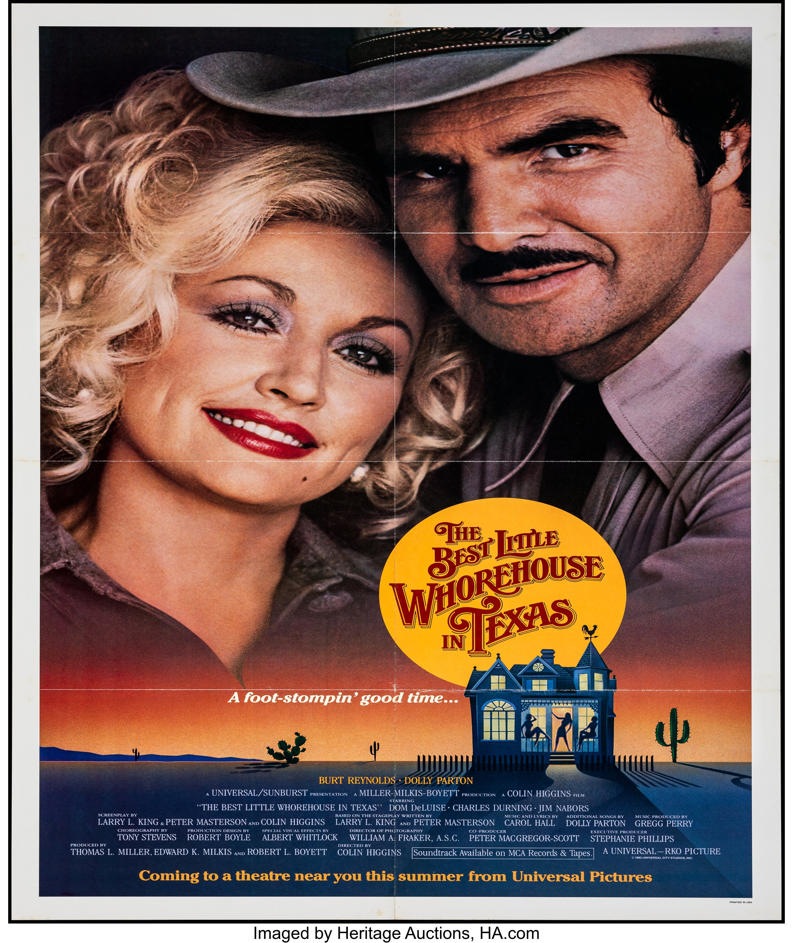 The Best Little Whorehouse in Texas & Other Lot (Universal, 1982 ...