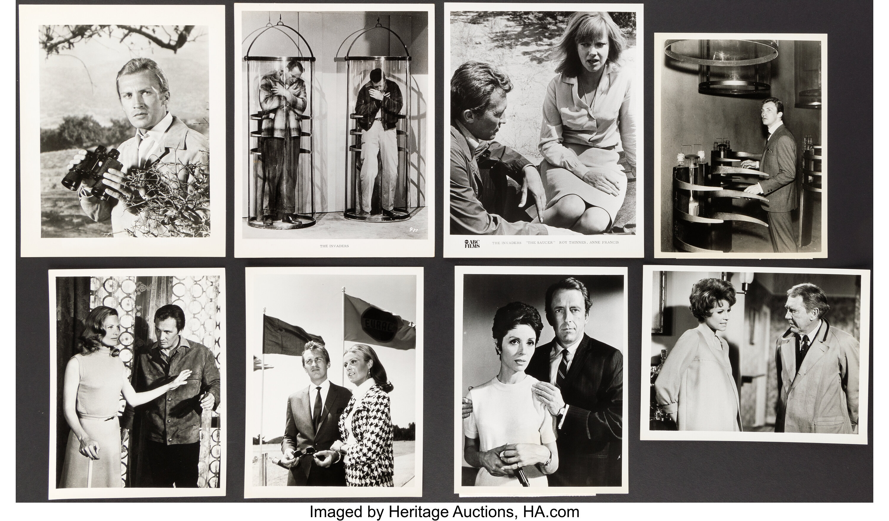 The Invaders (ABC TV, 1967-1968) Roy Thinnes 8" x 10" and 7" x 9" | Lot ...