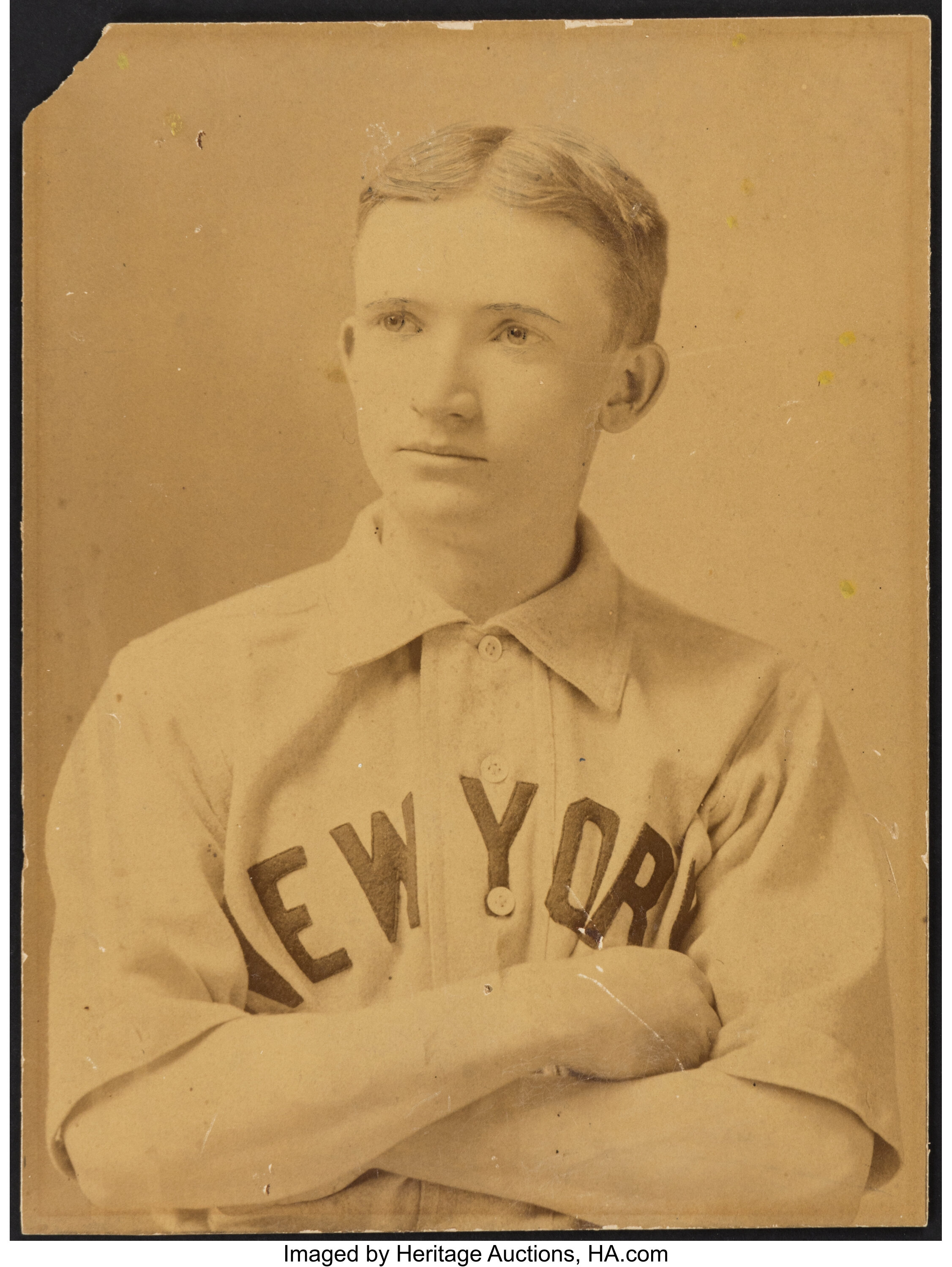 1890's Yale Murphy Original New York Giants Photograph. ... | Lot ...