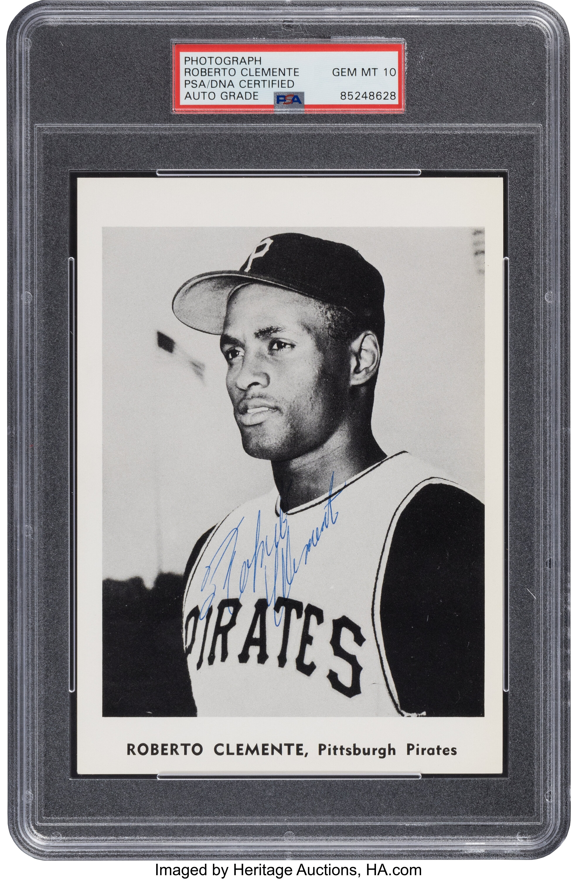 Roberto Clemente Signed Photo, PSA/DNA Auto 10 - From the Southside ...