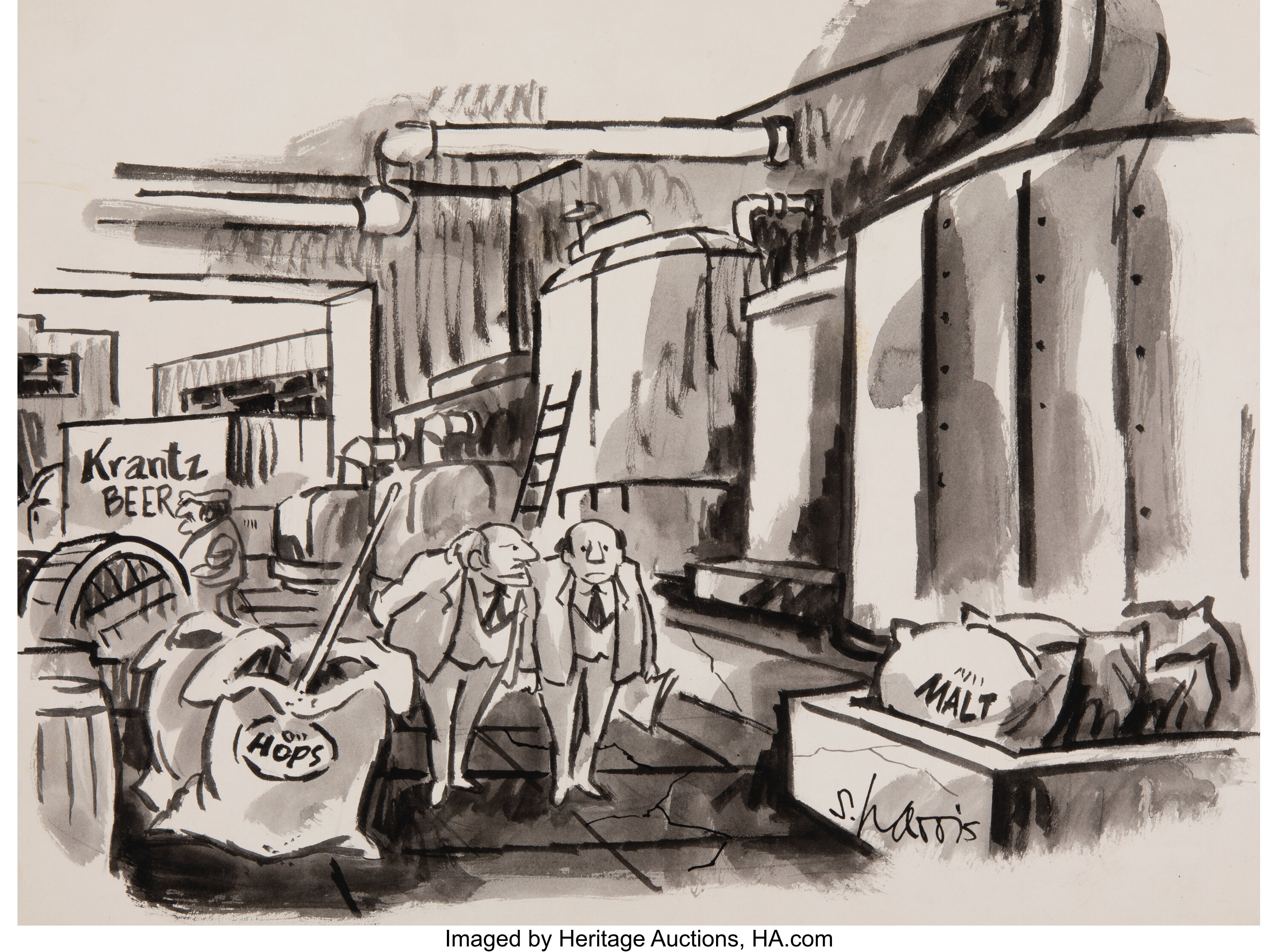 Sidney Harris (American, b. 1933). But Our Secret Ingredient..., | Lot ...