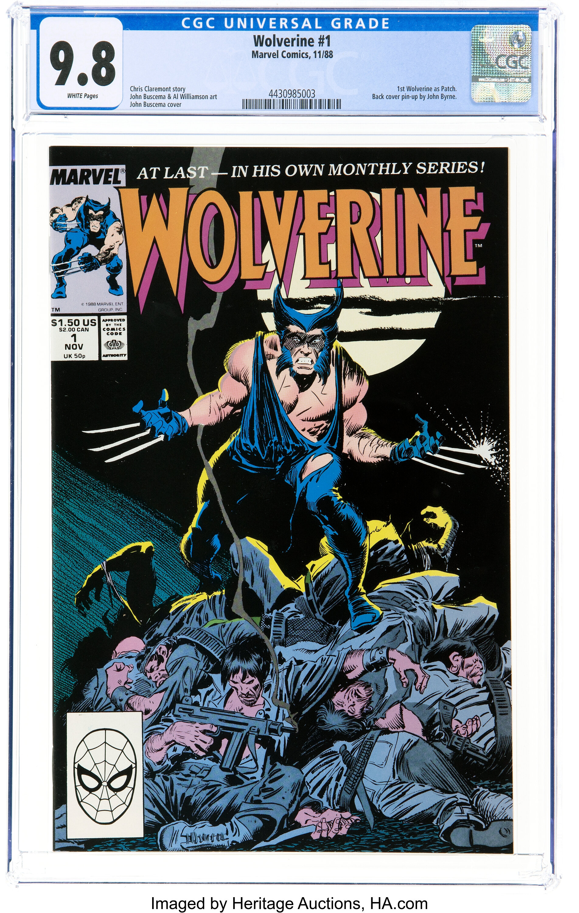 How Much Is Wolverine #-1 Worth? Browse Comic Prices | Heritage Auctions