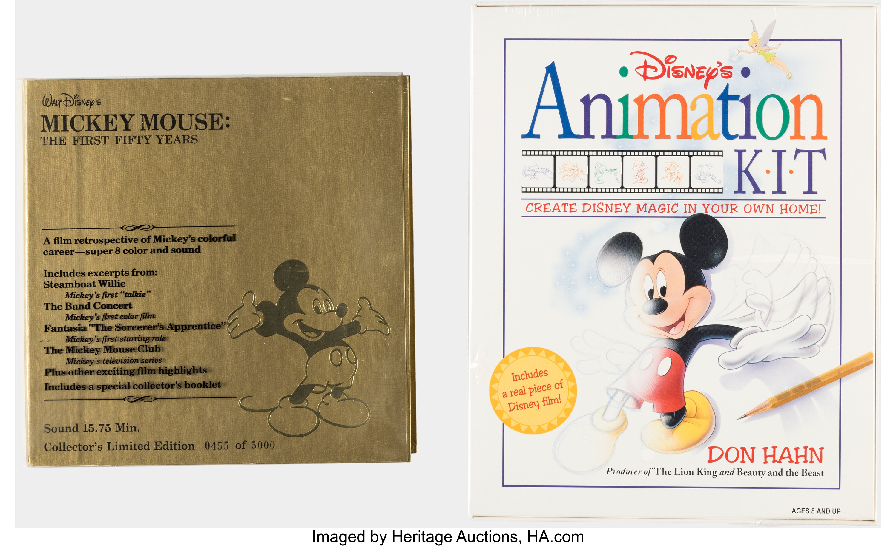 Walt Disney Feature Animation Memorabilia and Prints Assortment of ...