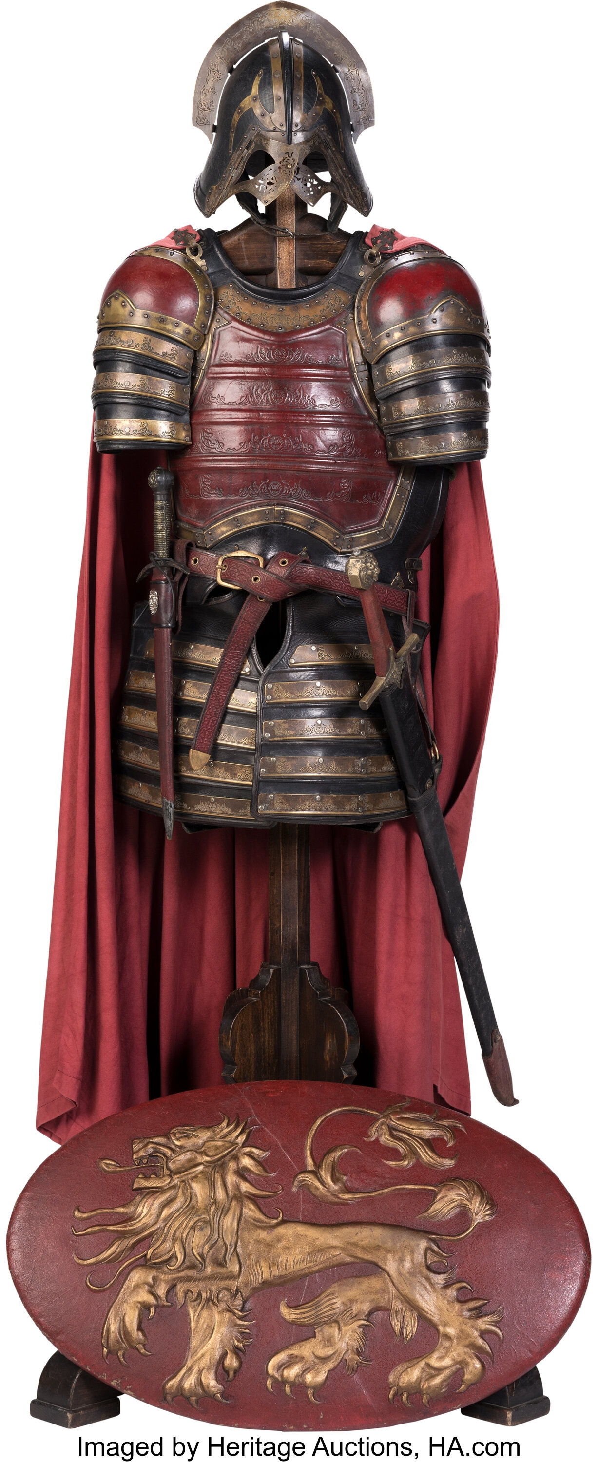 House Lannister Armory Display from Game of Thrones (HBO® Original ...