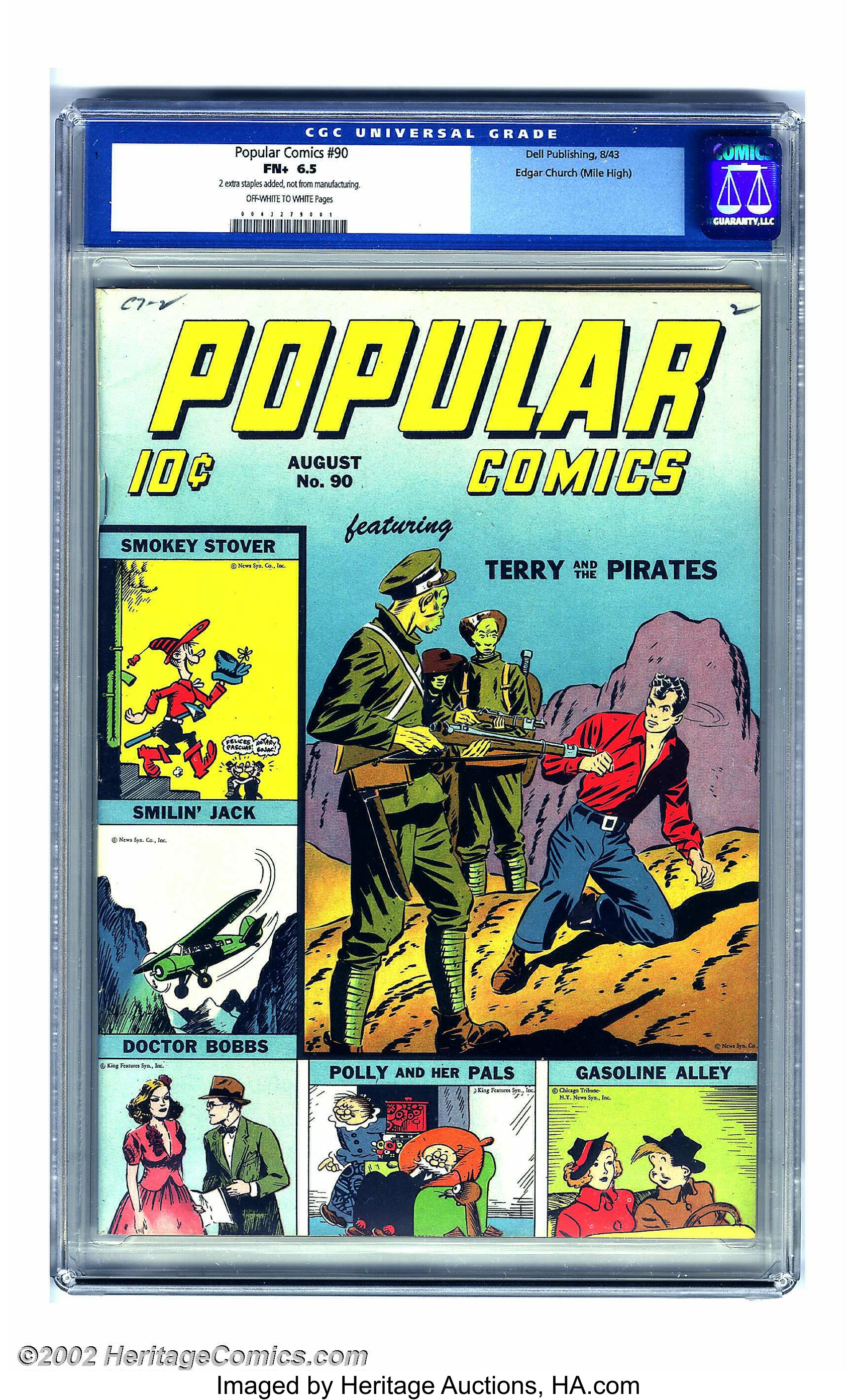 How Much Is Popular Comics #90 Worth? Browse Comic Prices | Heritage ...