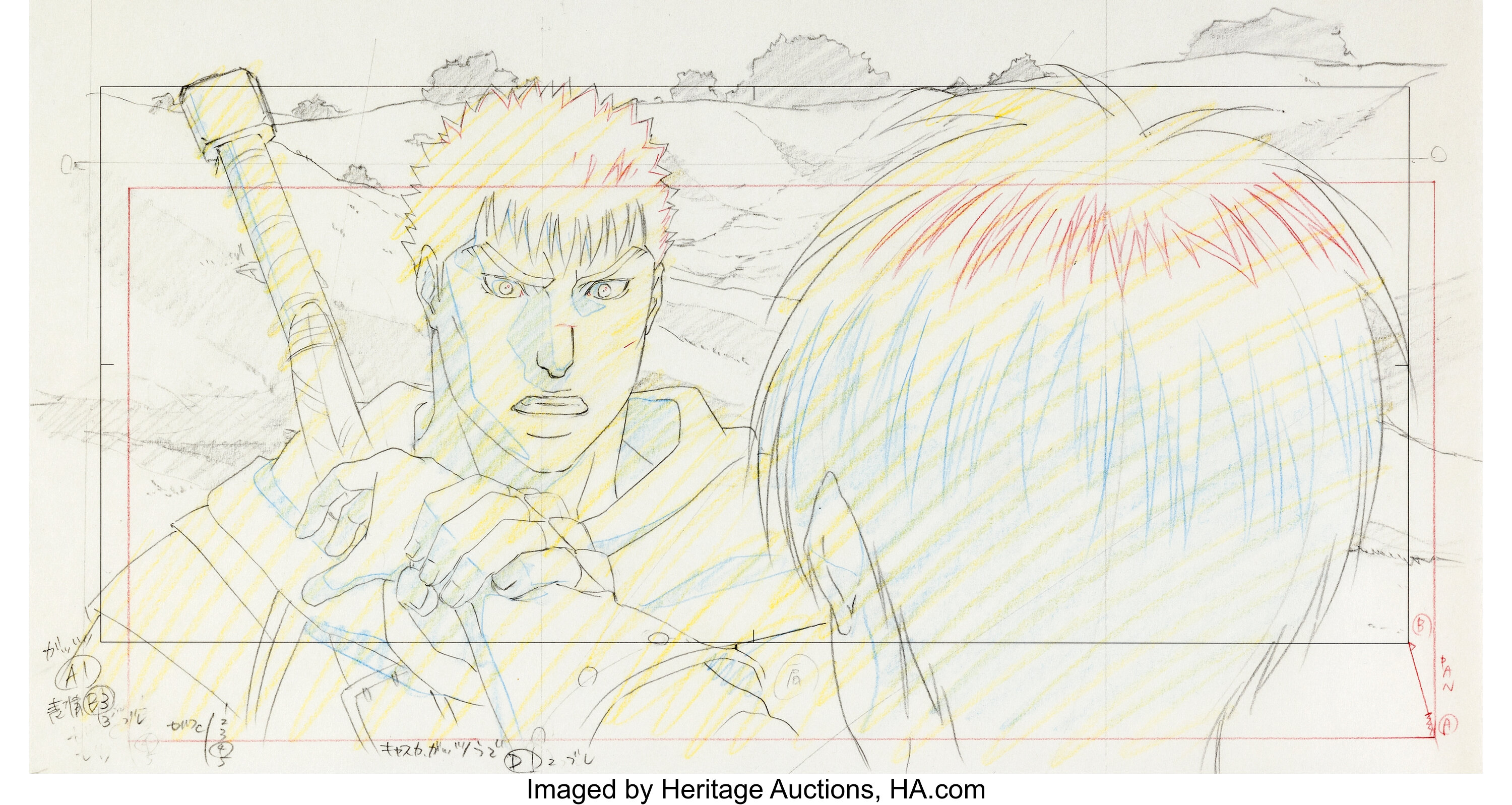 Berserk: Golden Age Arc - The Egg of the King Guts and Caska Layout ...