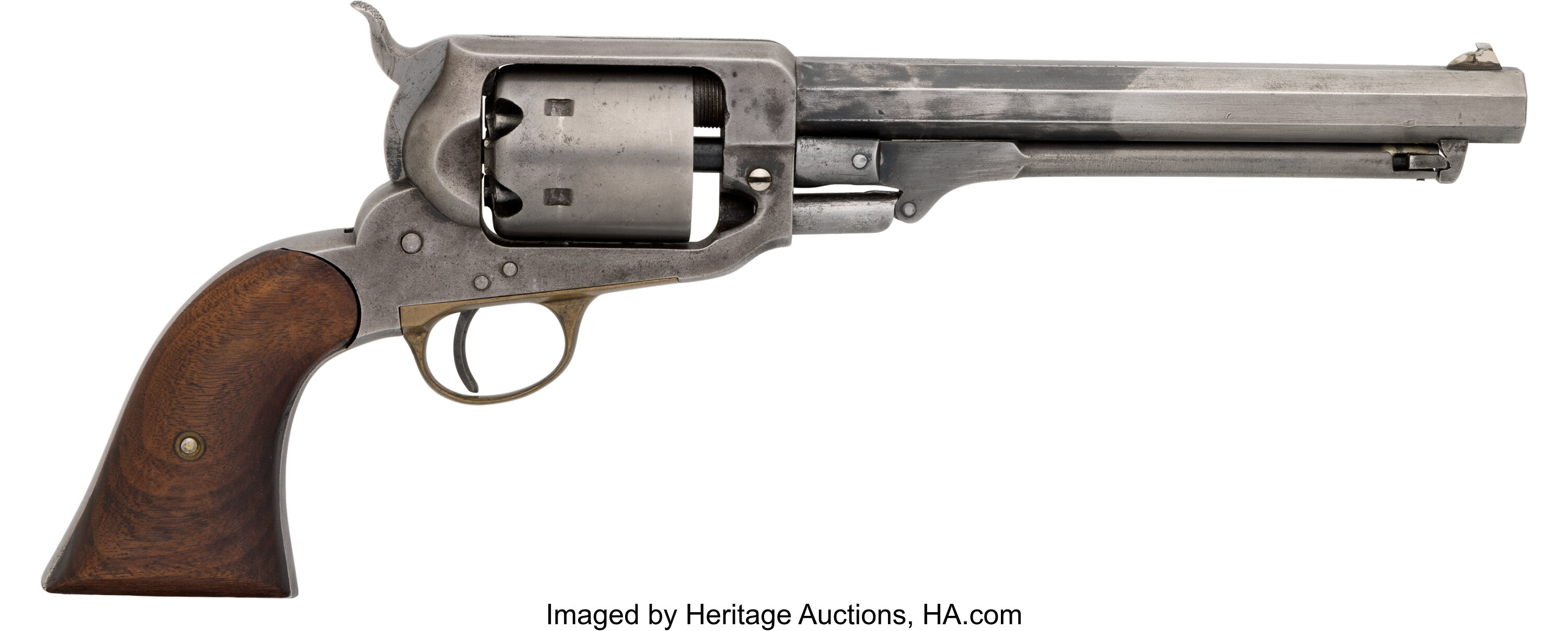 E. Whitney Type 3 Navy Model Single Action Percussion Revolver.. | Lot ...
