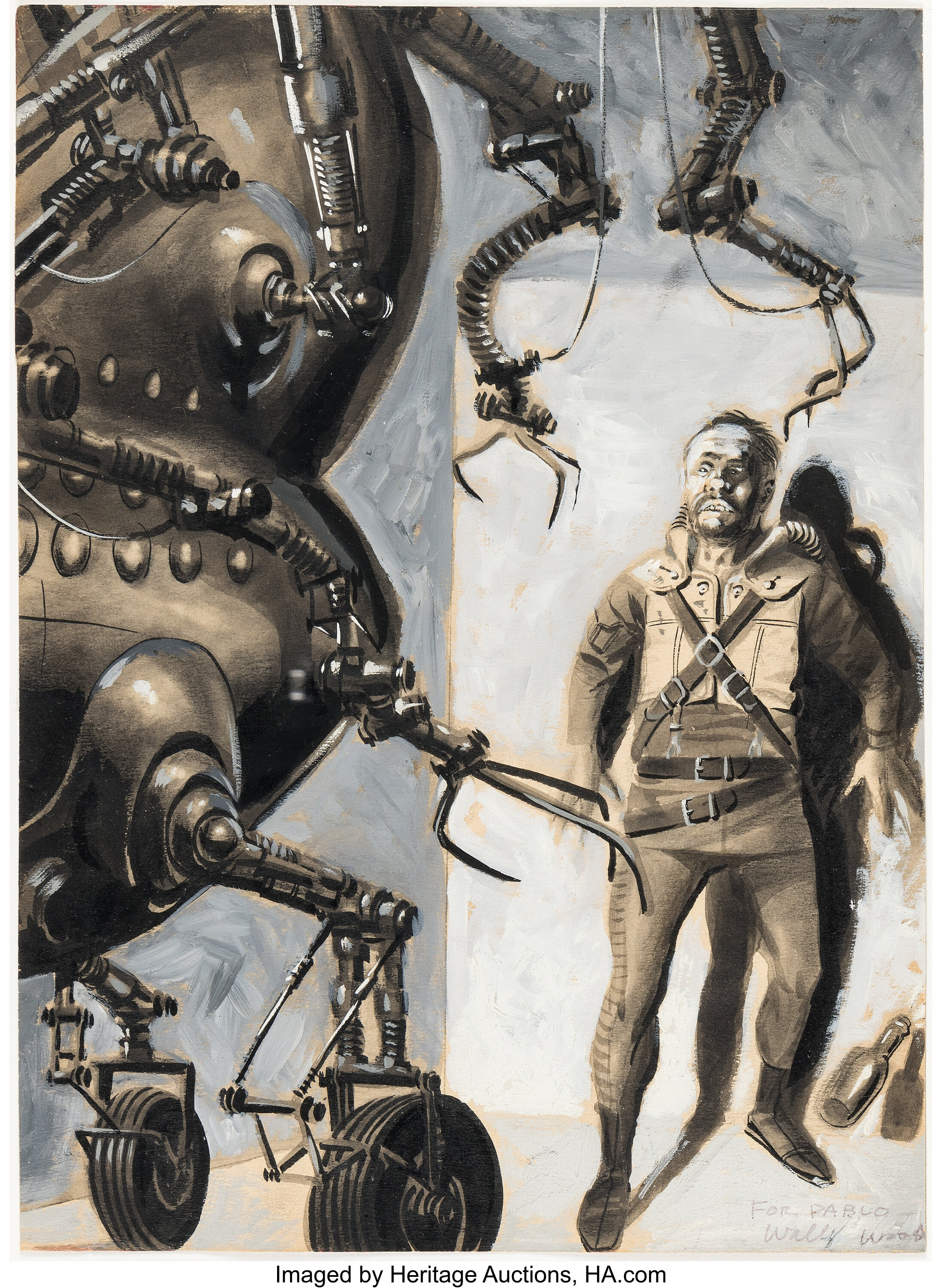 Wally Wood Galaxy Science Fiction V16#3 "The Gentlest Unpeople" | Lot ...