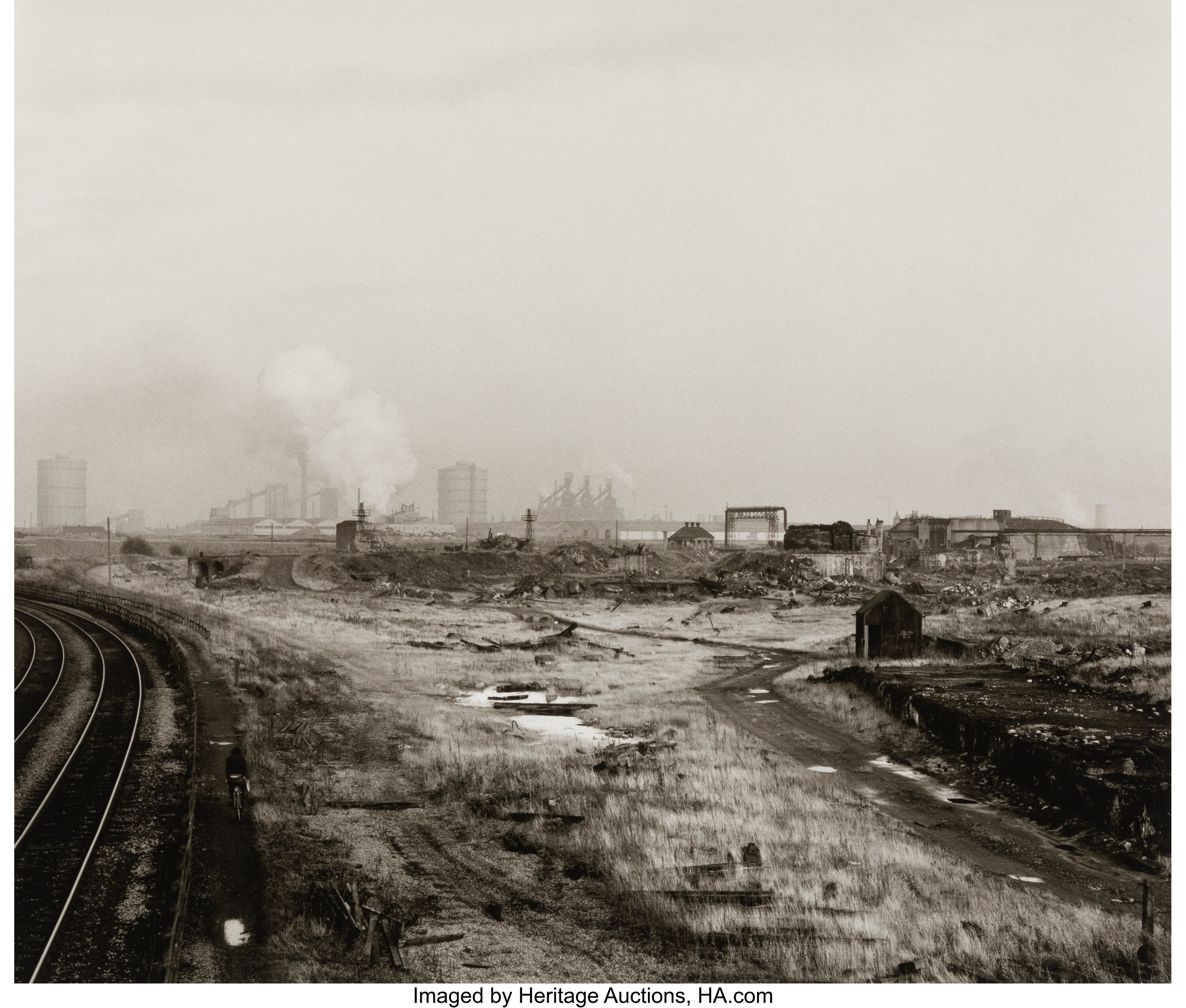 Graham Smith (British, 1947). The Black Path, Clay Lane Furnaces, | Lot ...