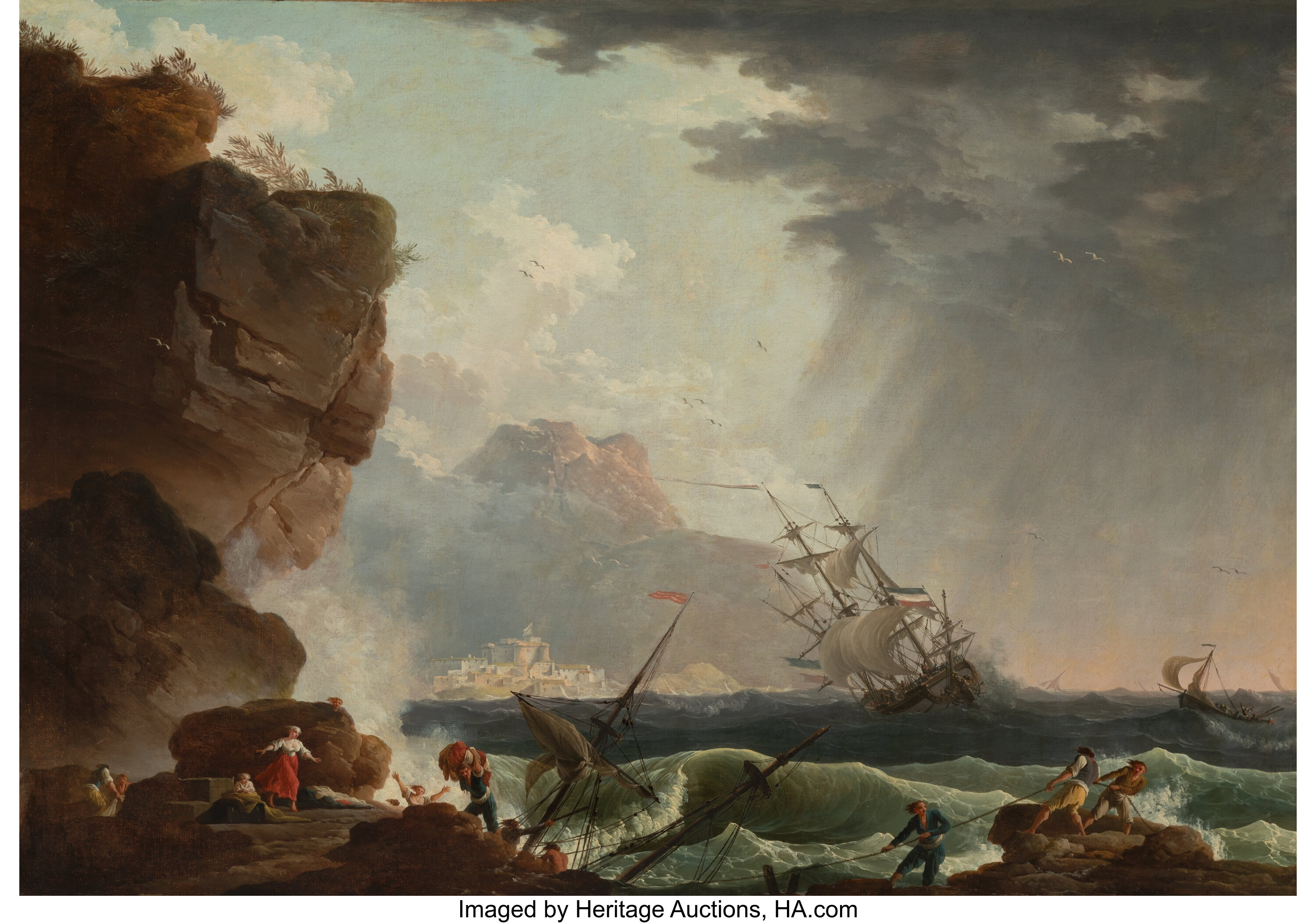 Charles-François de Lacroix, called Lacroix de Marseille (French, | Lot ...