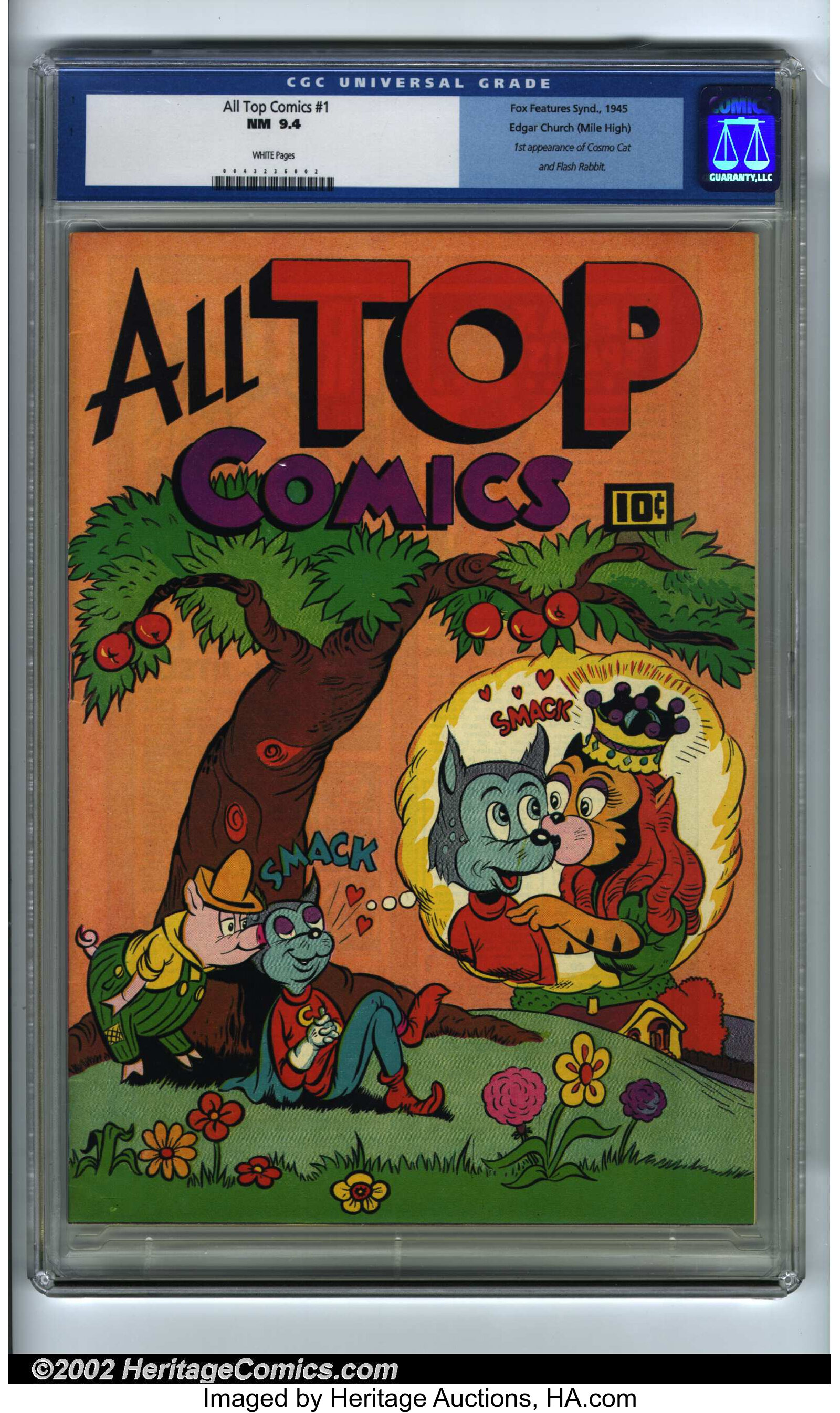 How Much Is All Top Comics #1 Worth? Browse Comic Prices | Heritage ...