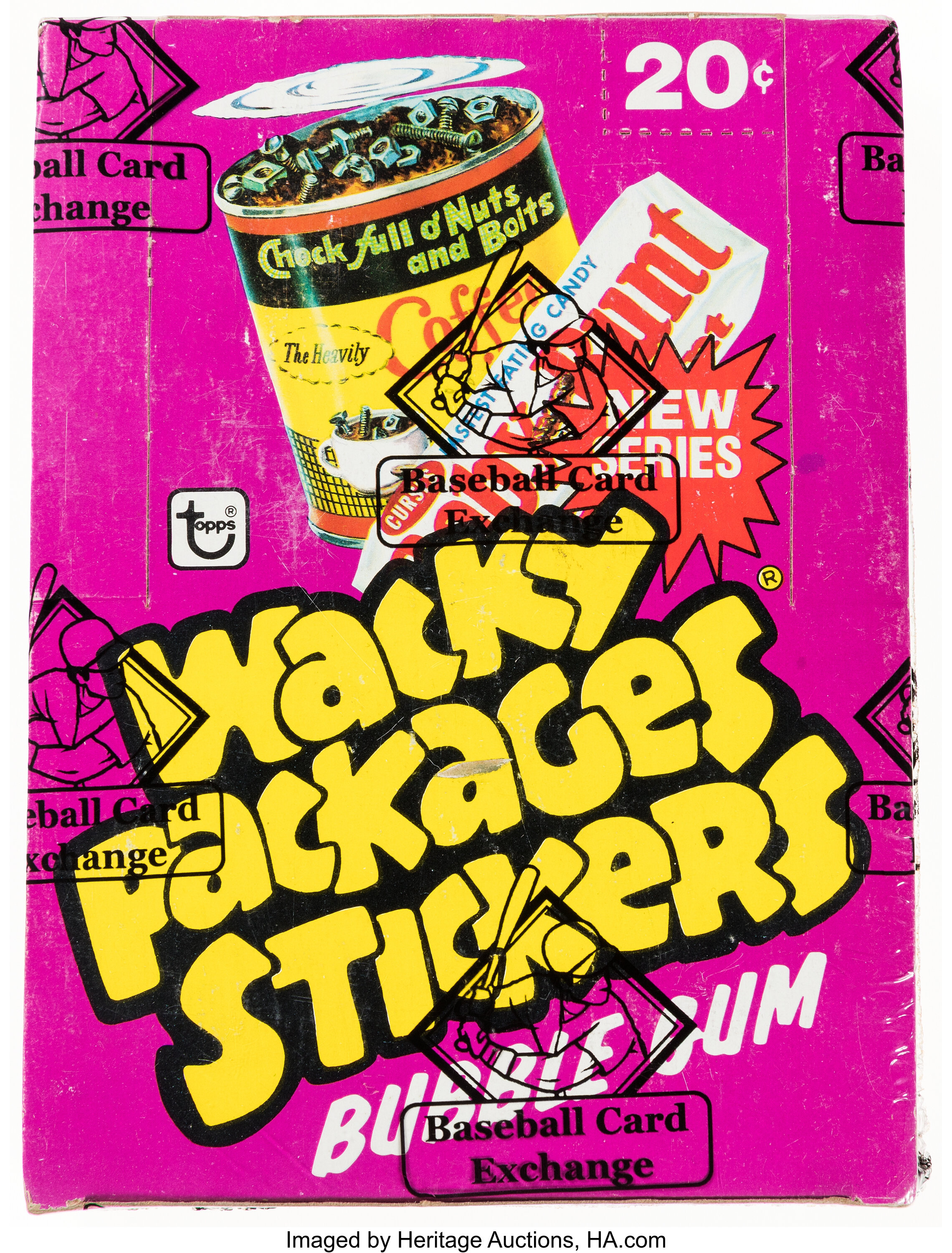1979 Topps Wacky Packages Series 2 Rerun - BBCE Sealed Wax Box... | Lot ...