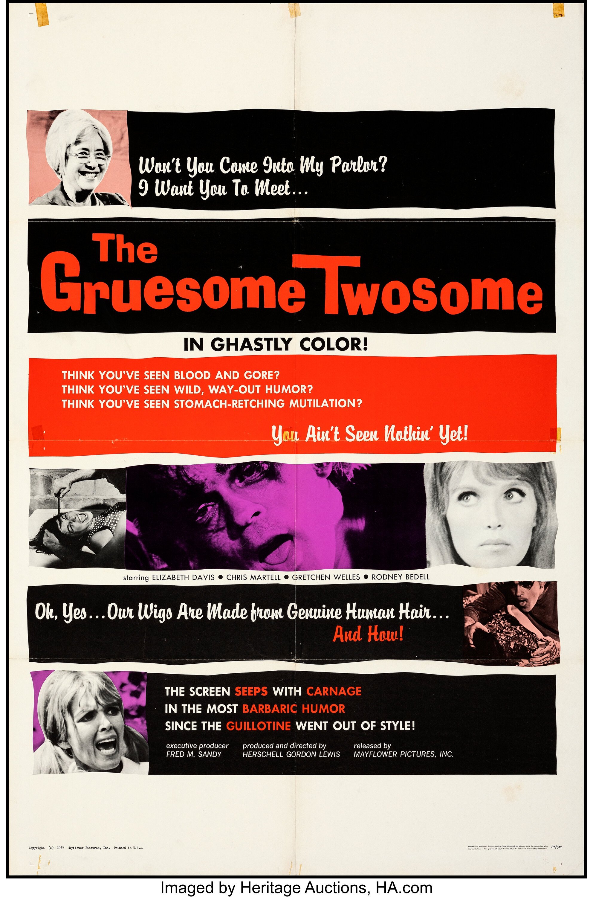 The Gruesome Twosome & Other Lots (Mayflower, 1967). Folded, Very | Lot ...