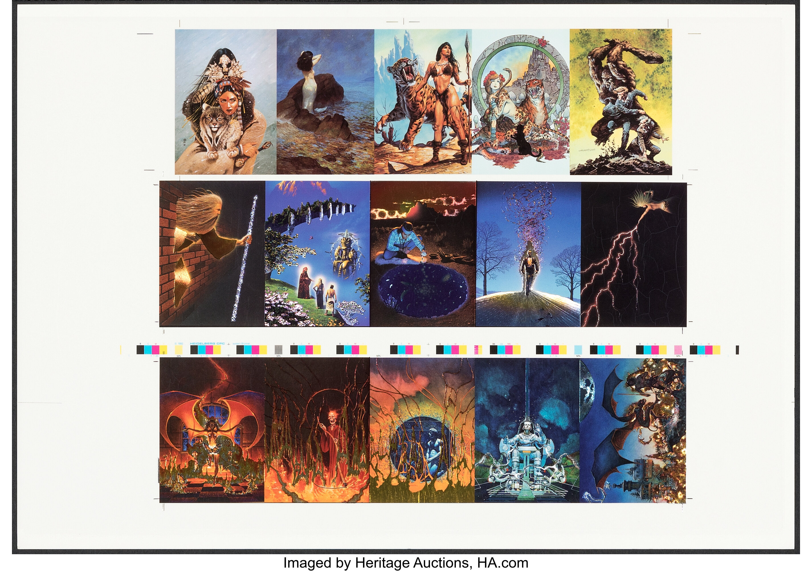 1993-1994 FPG Variety Sets - Uncut Sheets Group of 2... Memorabilia ...