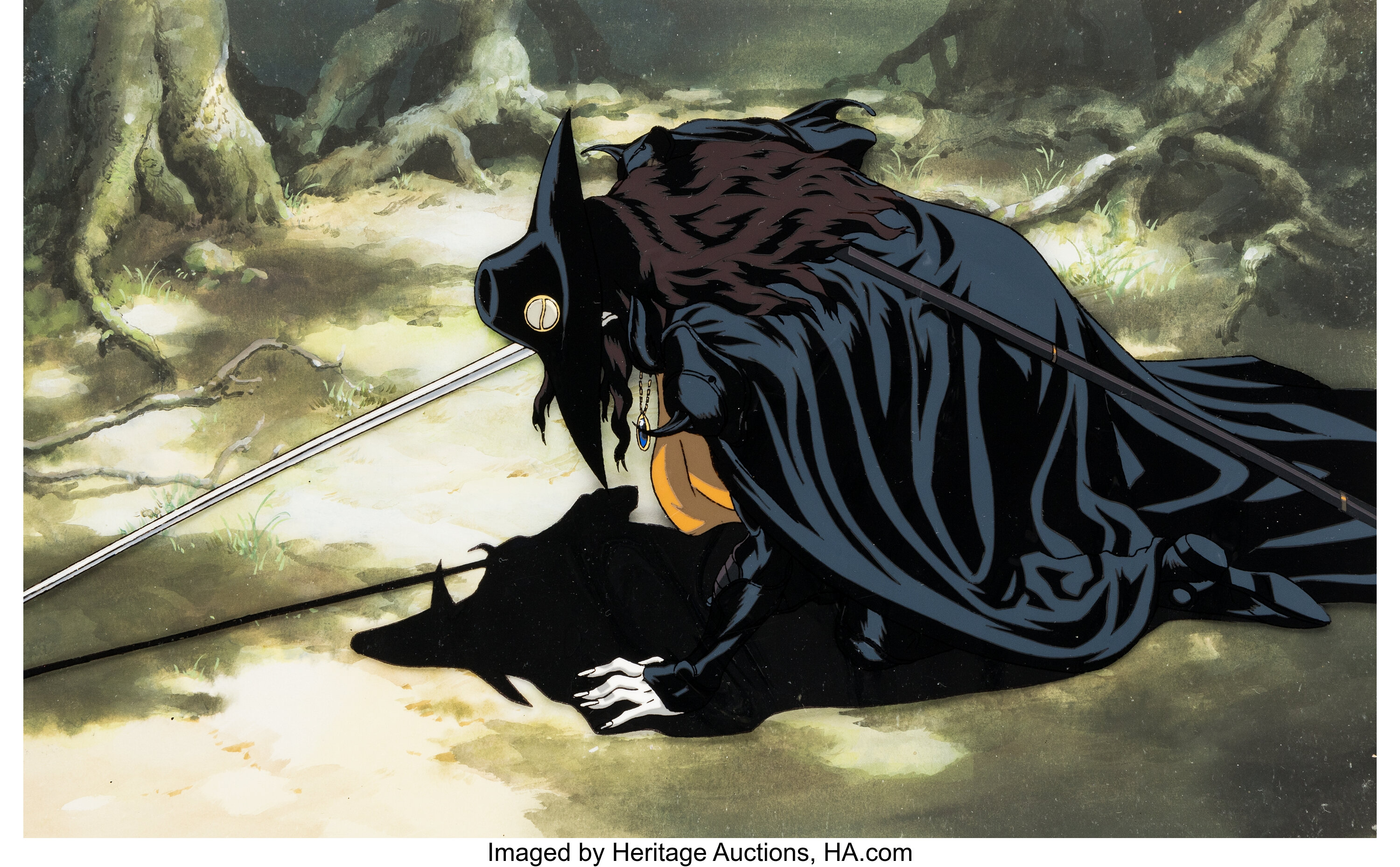 Vampire Hunter D: Bloodlust D Production Cel with Key Master | Lot ...