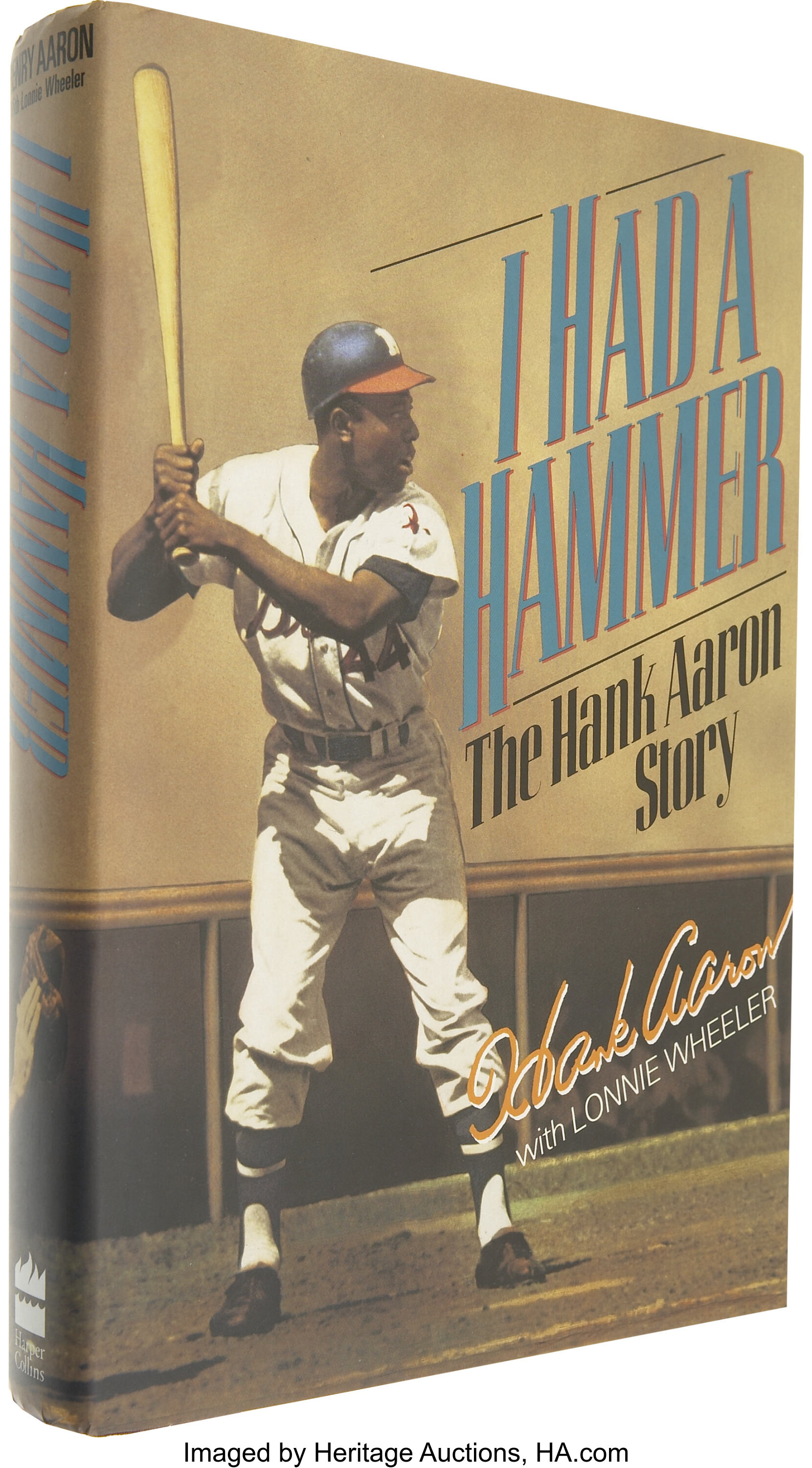 Hank Aaron Signed Book. First edition hardcover book called "I Had ...