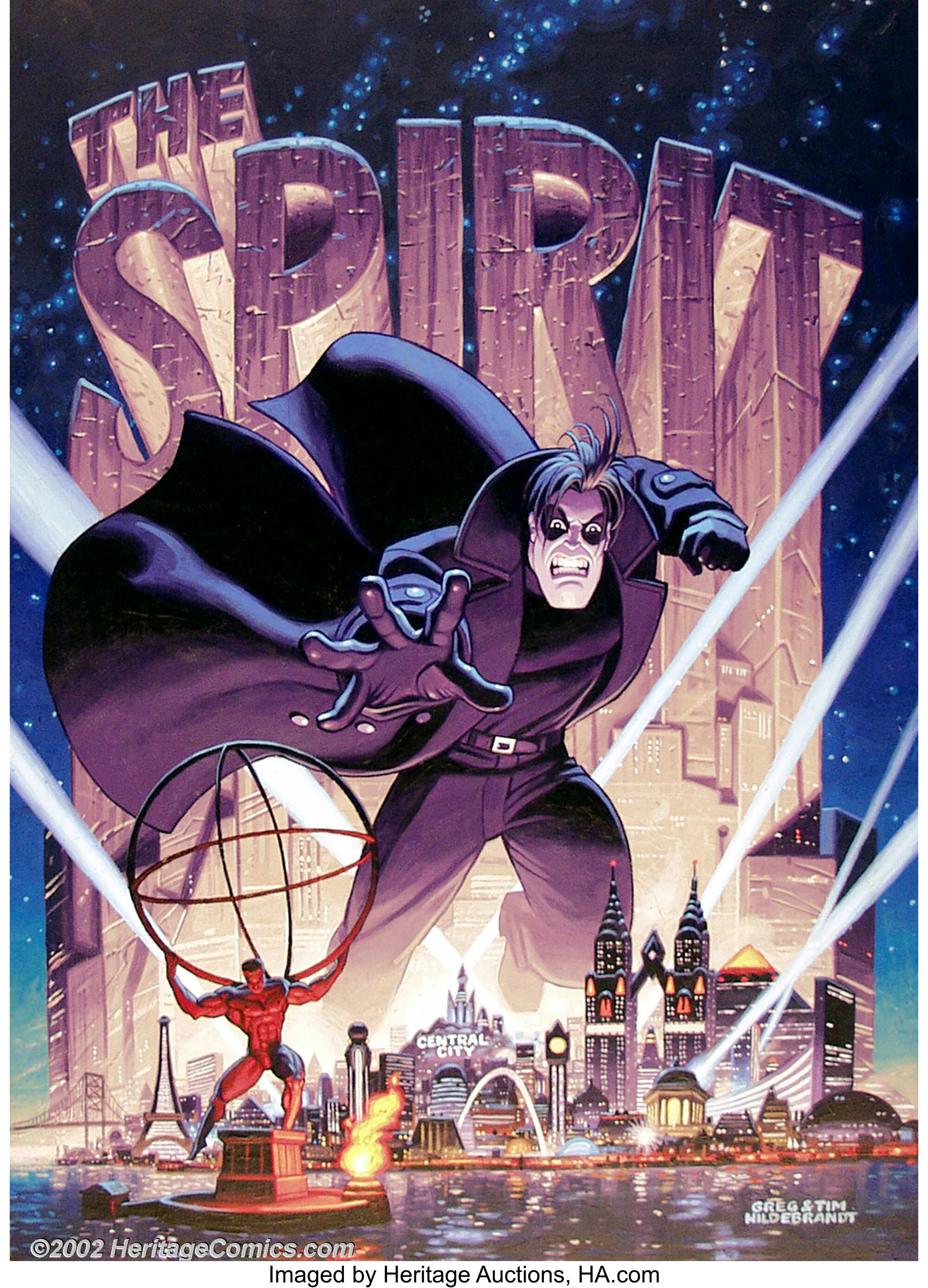 Greg and Tim Hildebrandt - Original Painting "The Spirit - Monolith ...