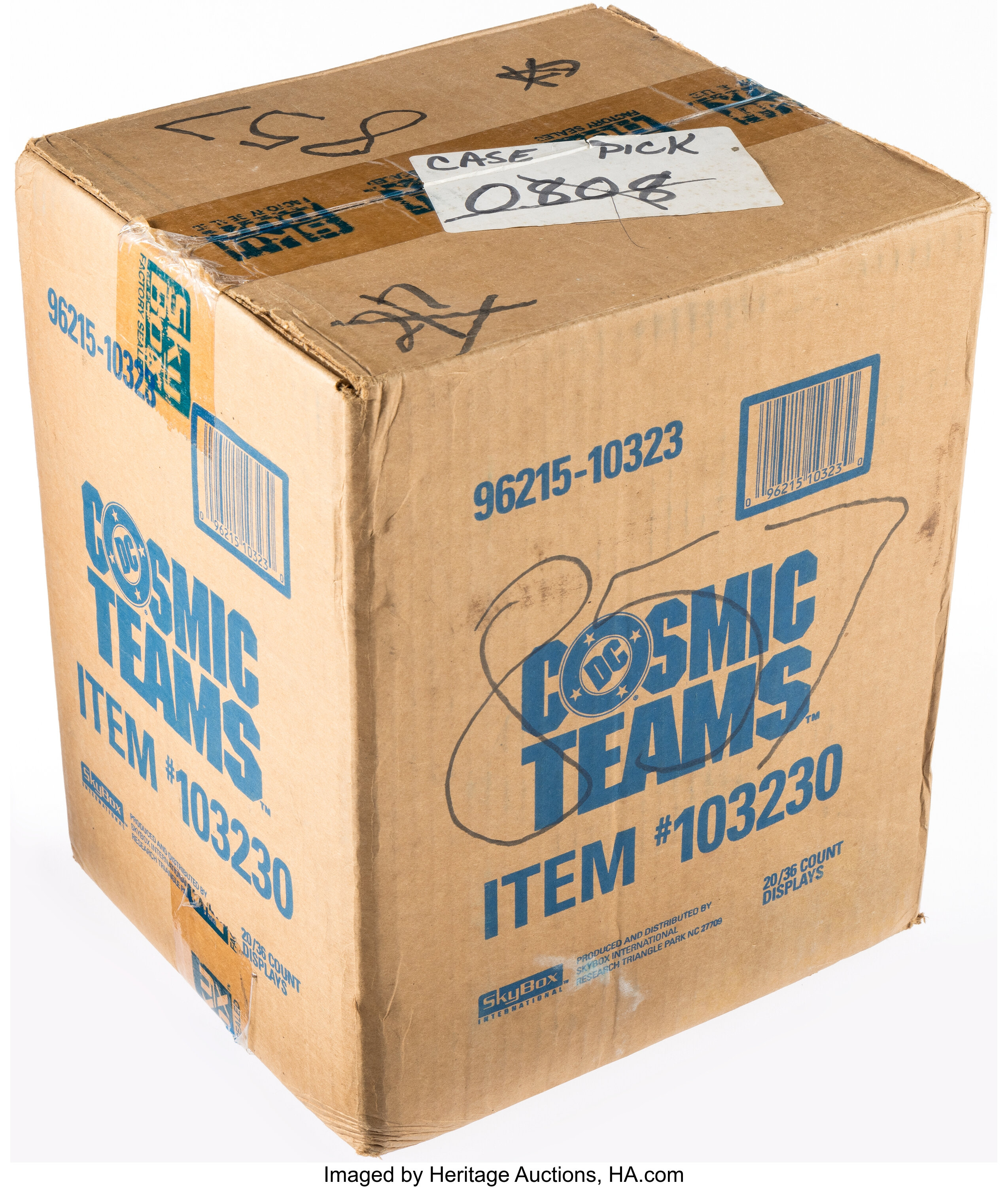 1993 Skybox DC Cosmic Teams - Sealed Case with 20 Boxes... | Lot #74007 ...