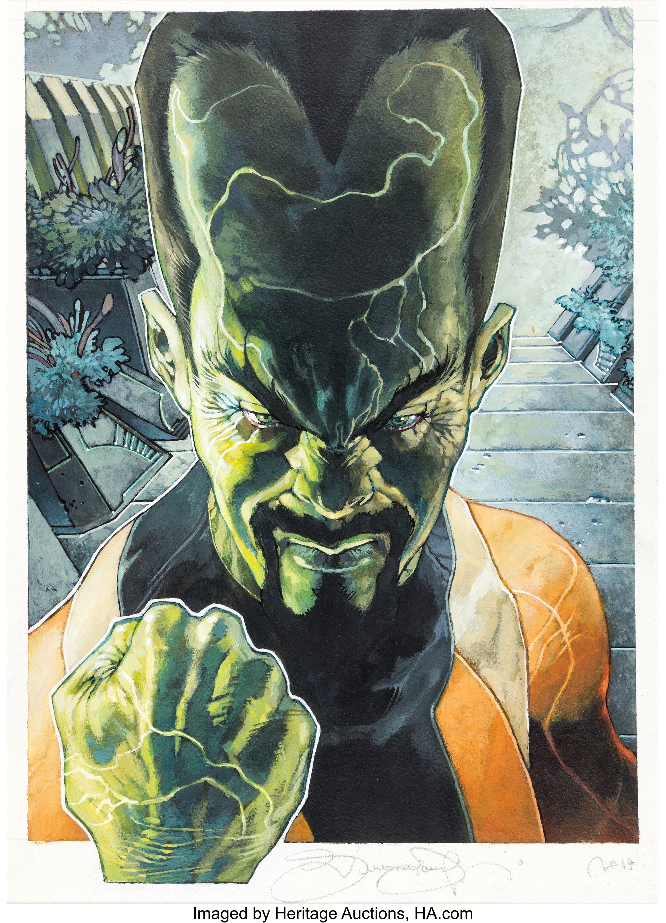 Simone Bianchi 2018 Marvel Masterpieces #17 Leader Trading Card | Lot ...