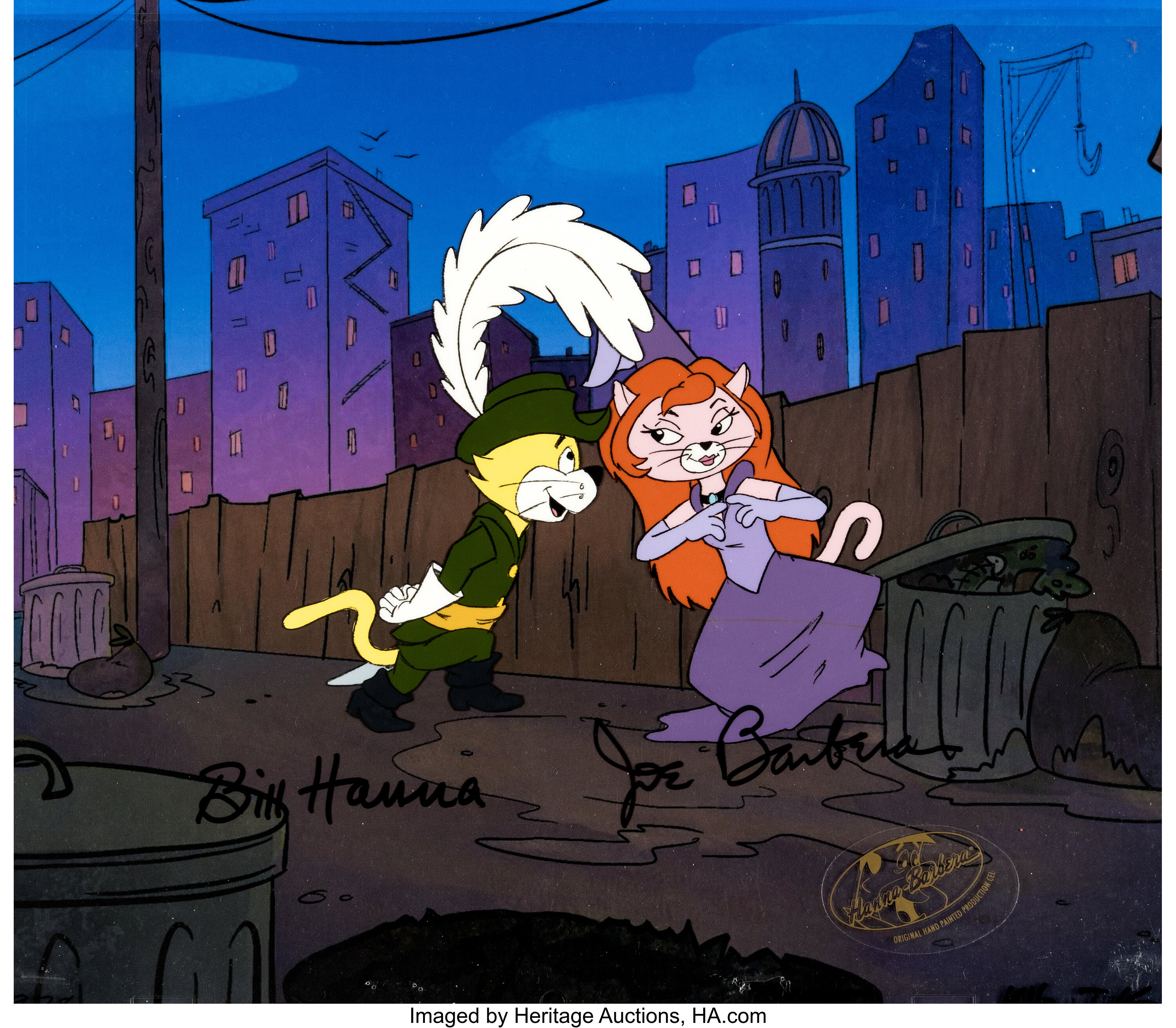 Top Cat and the Beverly Hills Cats Top Cat and Glitter Kitty | Lot ...
